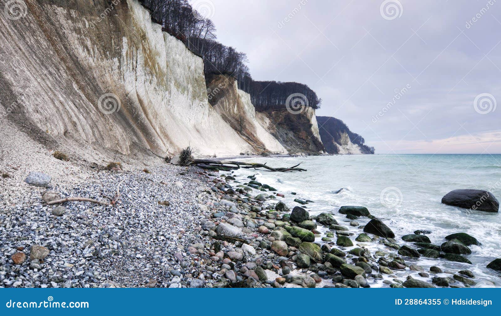White Cliffs stock image. Image of jasmund, famous, cliffs - 28864355