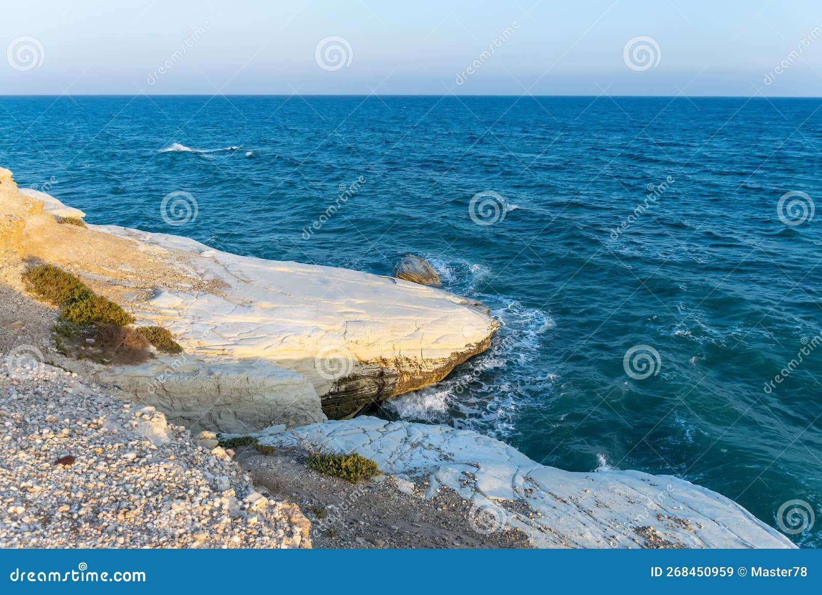 White Cliffs Beach on the Island Stock Image - Image of white, clear ...