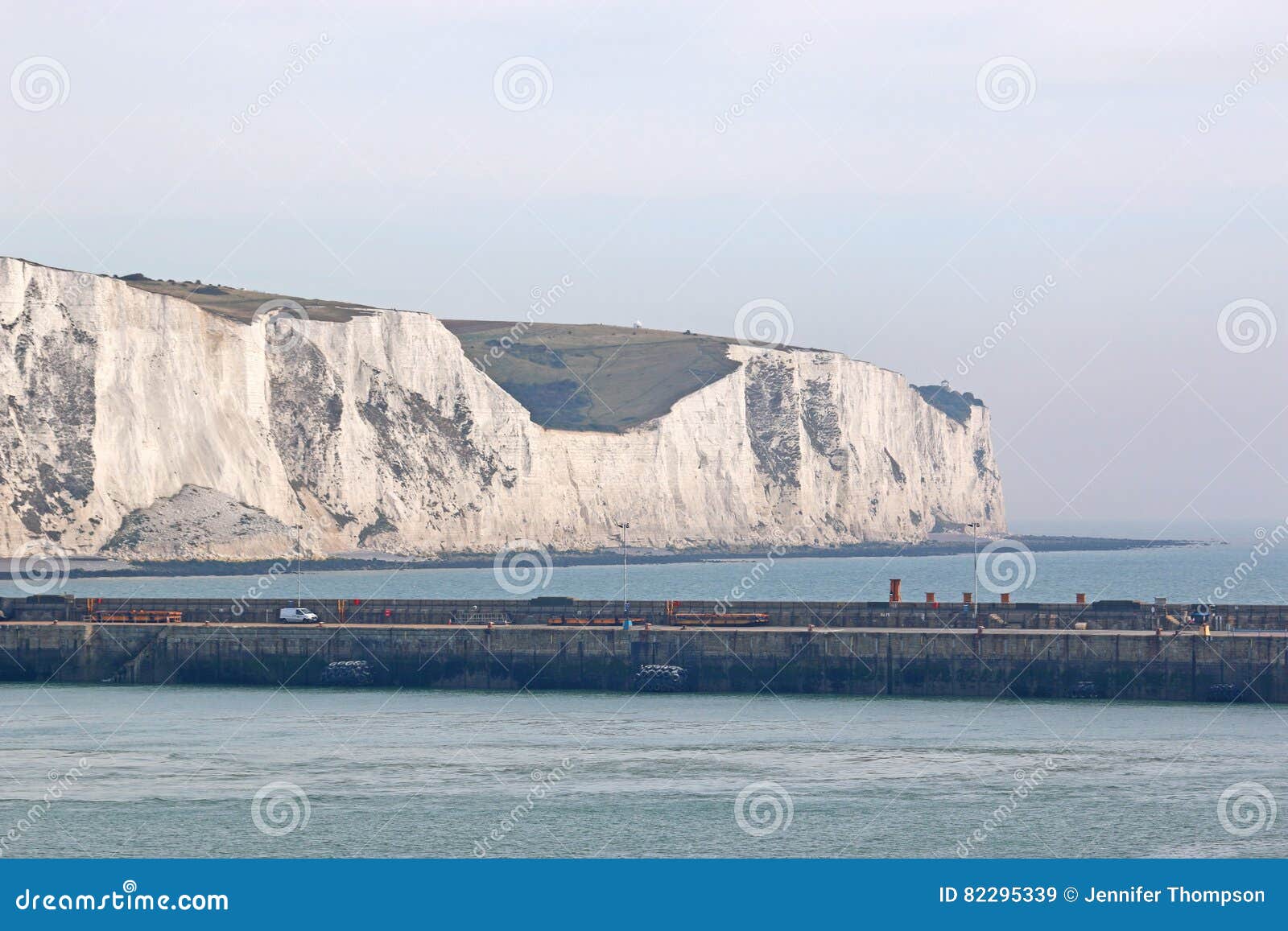White Cliffs of Dover stock image. Image of english, ocean - 82295339
