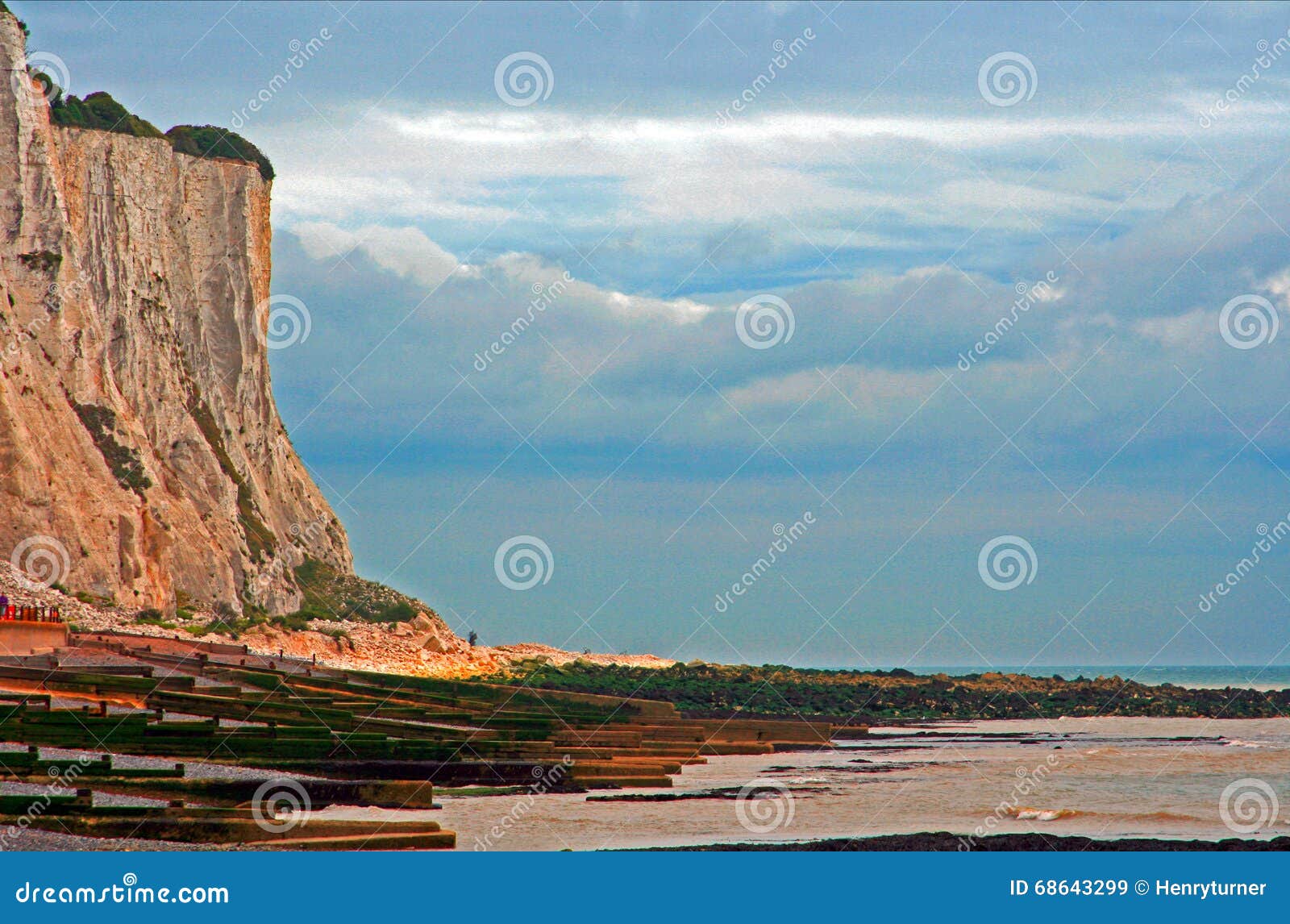 White Cliffs of Dover stock image. Image of blue, great - 68643299