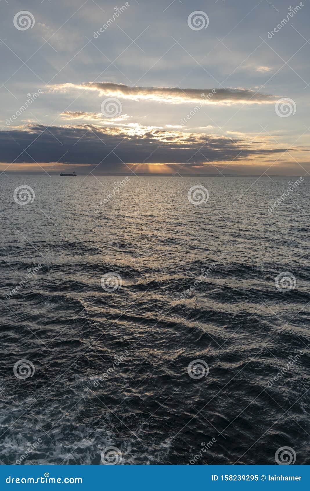 The White Cliffs of Dover at Sunset. Stock Image - Image of reaches ...