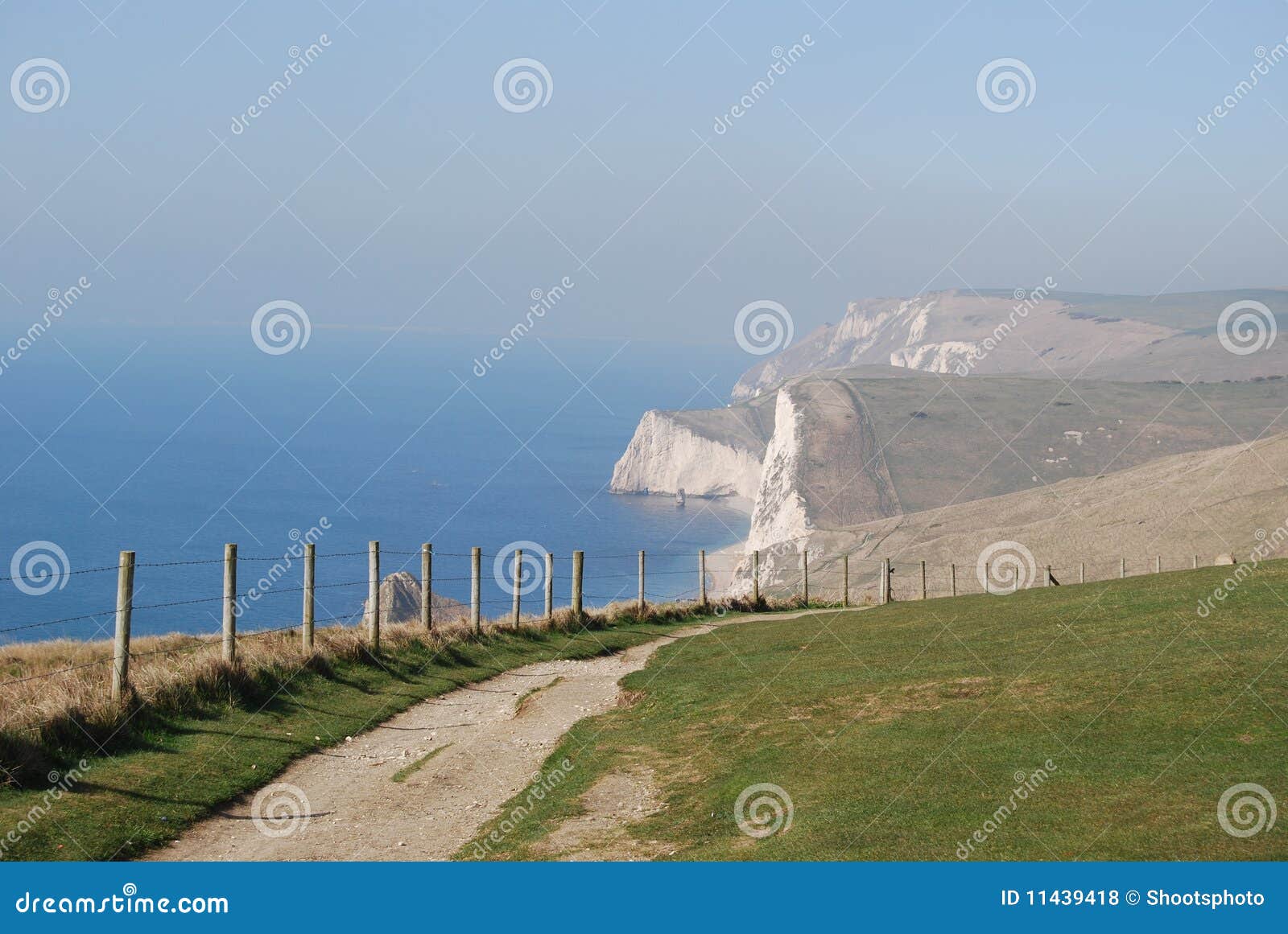 White cliffs in England stock photo. Image of coastal - 11439418
