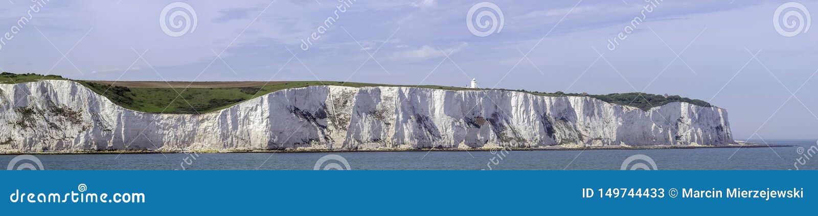 White Cliffs of England in Dover, UK Stock Image - Image of england ...