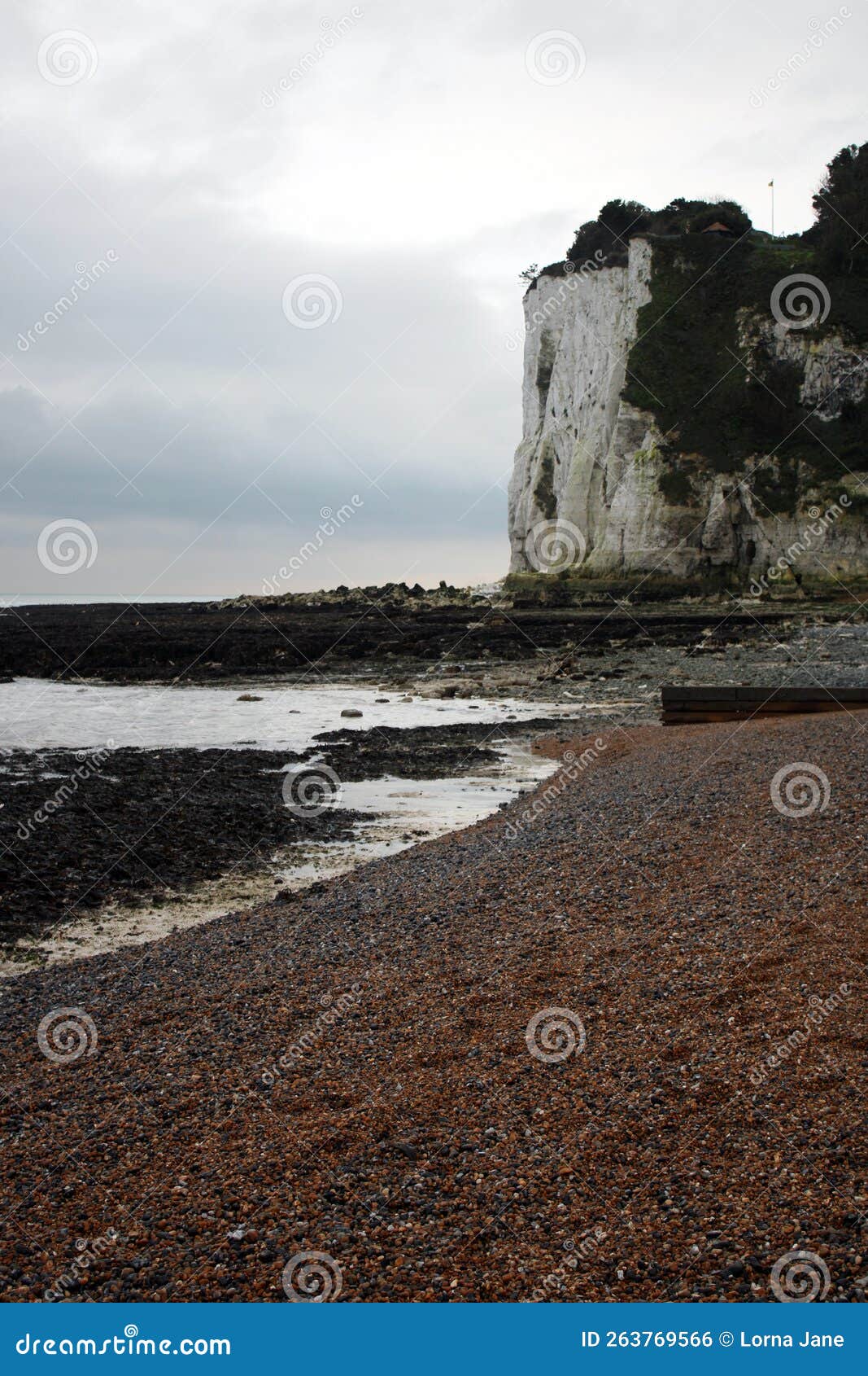 White Cliffs of St Margarets Bay Kent, England, Uk Stock Photo - Image ...
