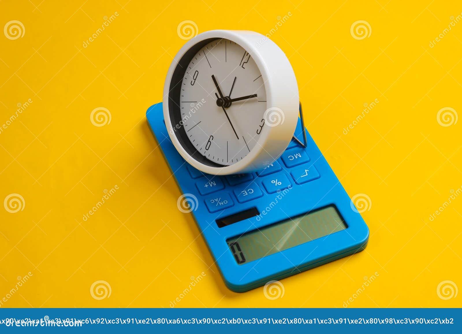 Clock stock photo. Image of calculation, accounting - 241799022