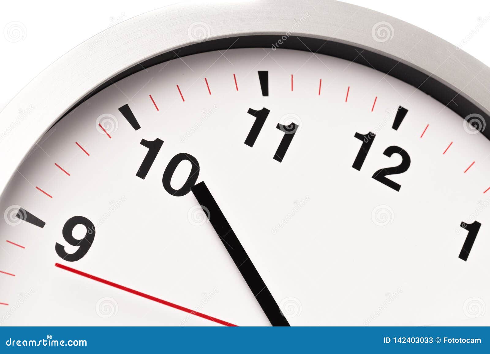 White clock, close up view stock image. Image of close - 142403033