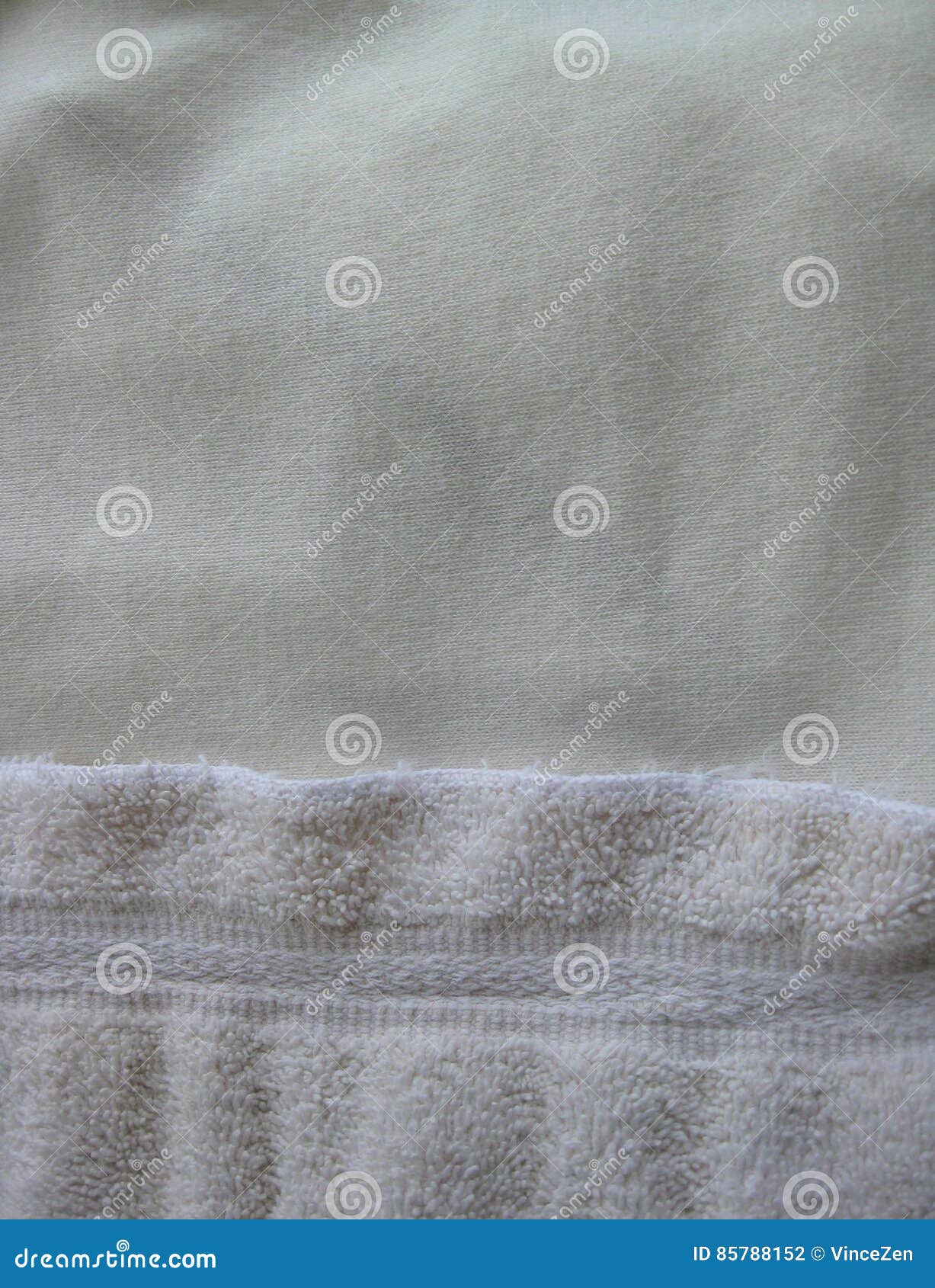 White Cloth Backdrop with Smooth and Nubby Textures and Ample Space for ...