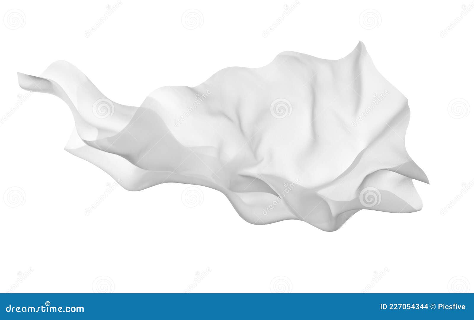 White Cloth Fabric Textile Wind Stock Photo - Image of drapery, fashion ...