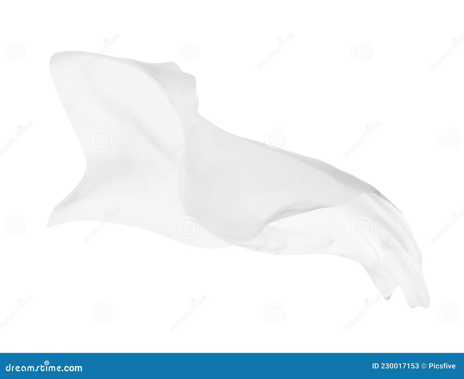White Cloth Fabric Textile Wind Stock Image - Image of color, design ...