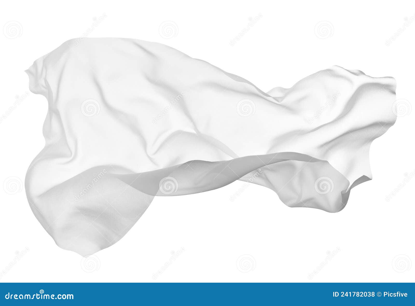 White Cloth Fabric Textile Wind Stock Photo - Image of wind, soft ...