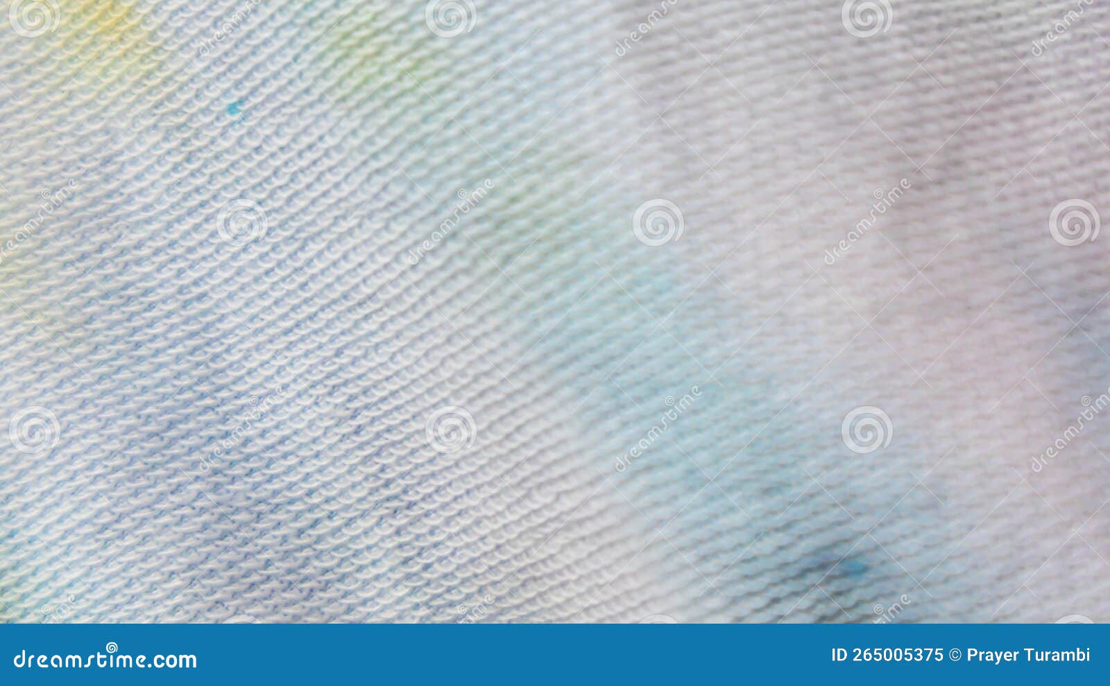 White Cloth Texture with Yellow and Blue Patterns As Background Stock ...