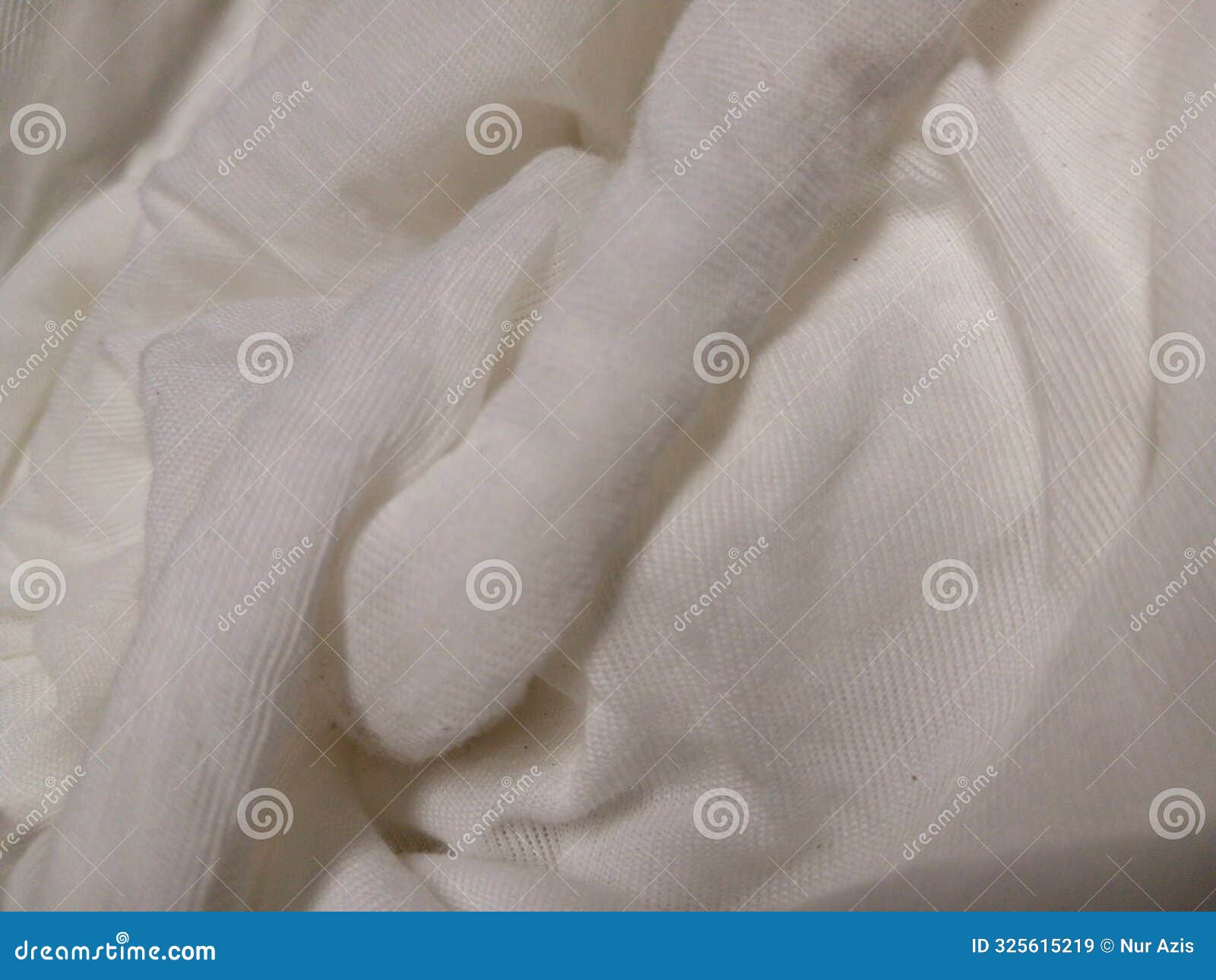 White Cloth after the Thread Weaving Process in the Textile Stock Image ...