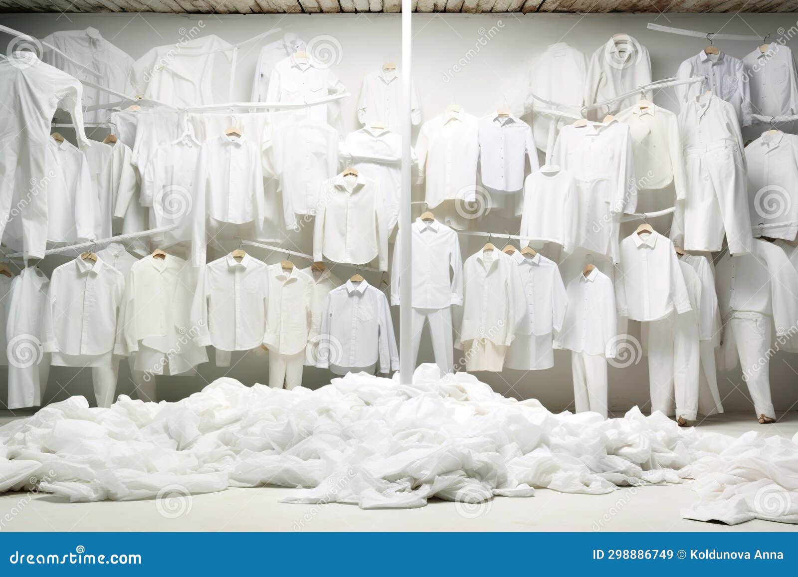 White Clothes, Concept of Cleanliness Stock Image - Image of clothing ...
