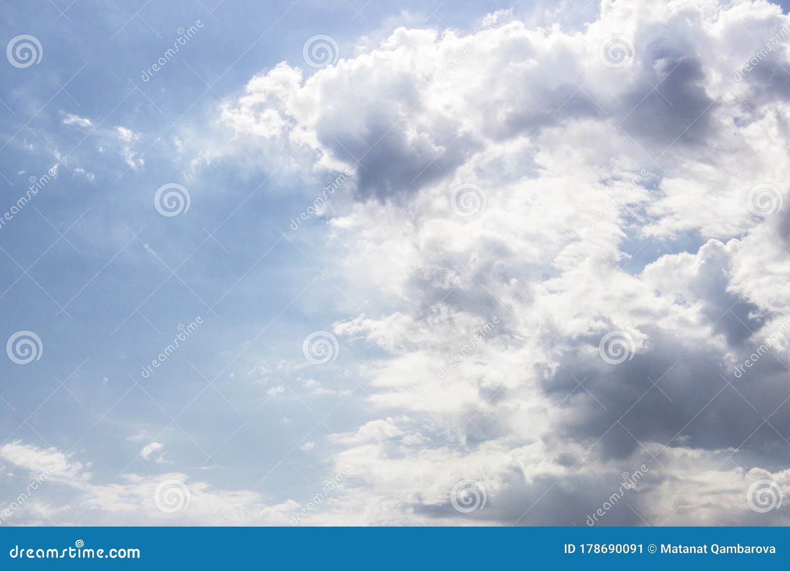 White Cloud Background and Texture Stock Image - Image of cotton ...