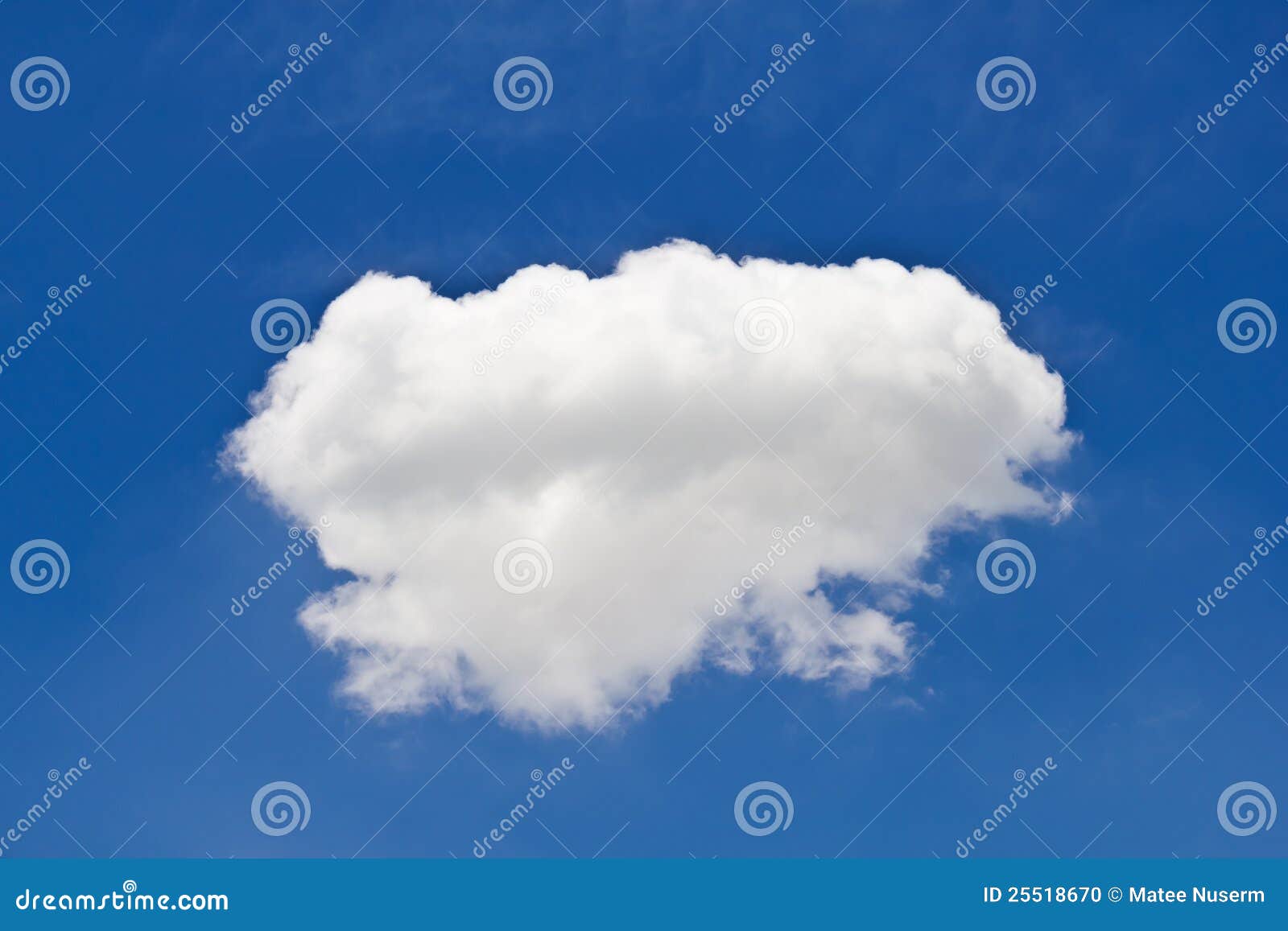White Cloud for Cloud Computing Stock Photo - Image of cloudy, nature ...