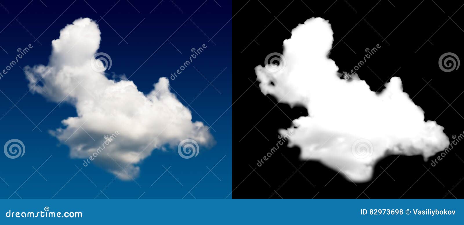 White cloud cut-out mask stock photo. Image of cloudscape - 82973698