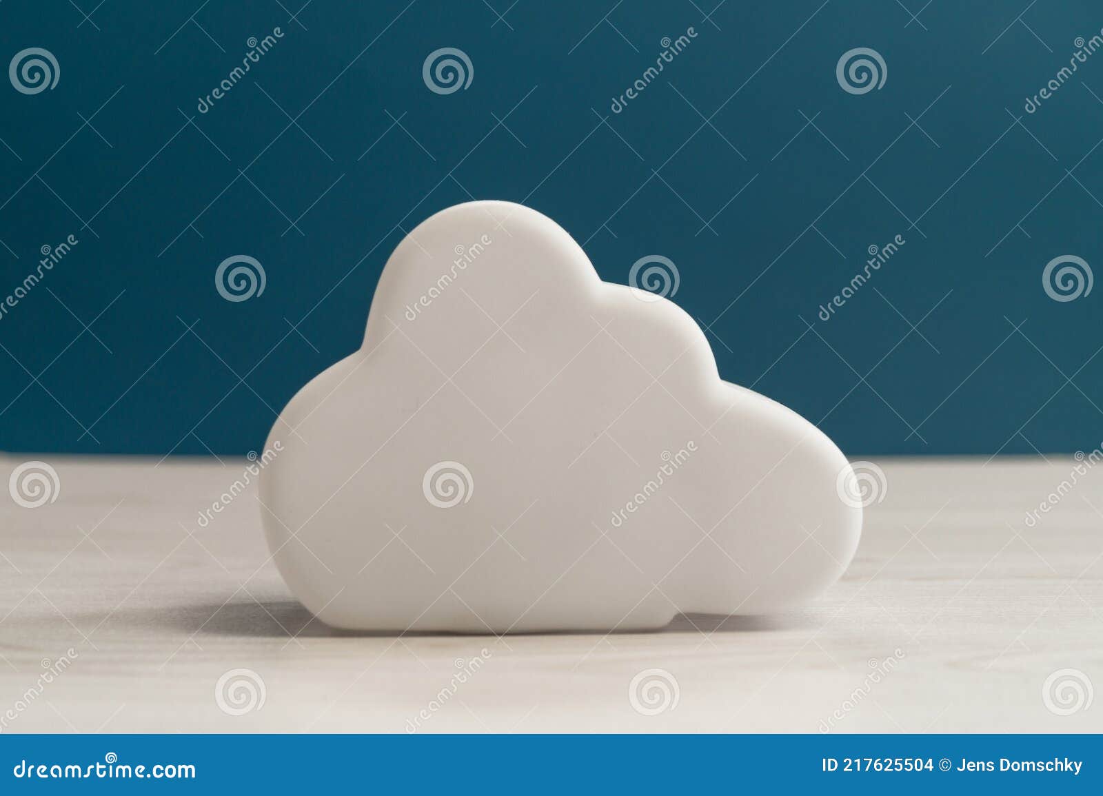 White Cloud Symbol on a White Table Stock Photo - Image of sign, symbol ...