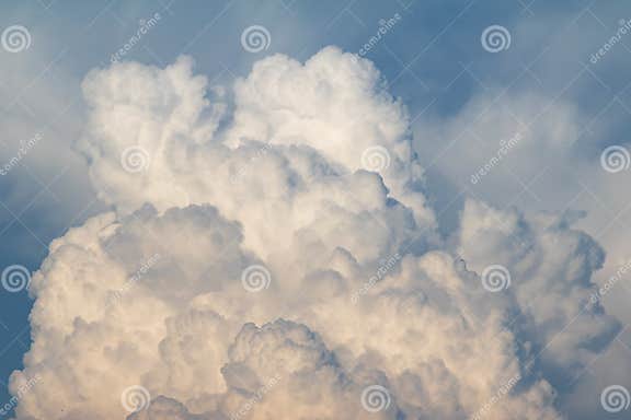 White Cloud Texture. Air Material Backdrop. Sky Effect Pattern Stock ...