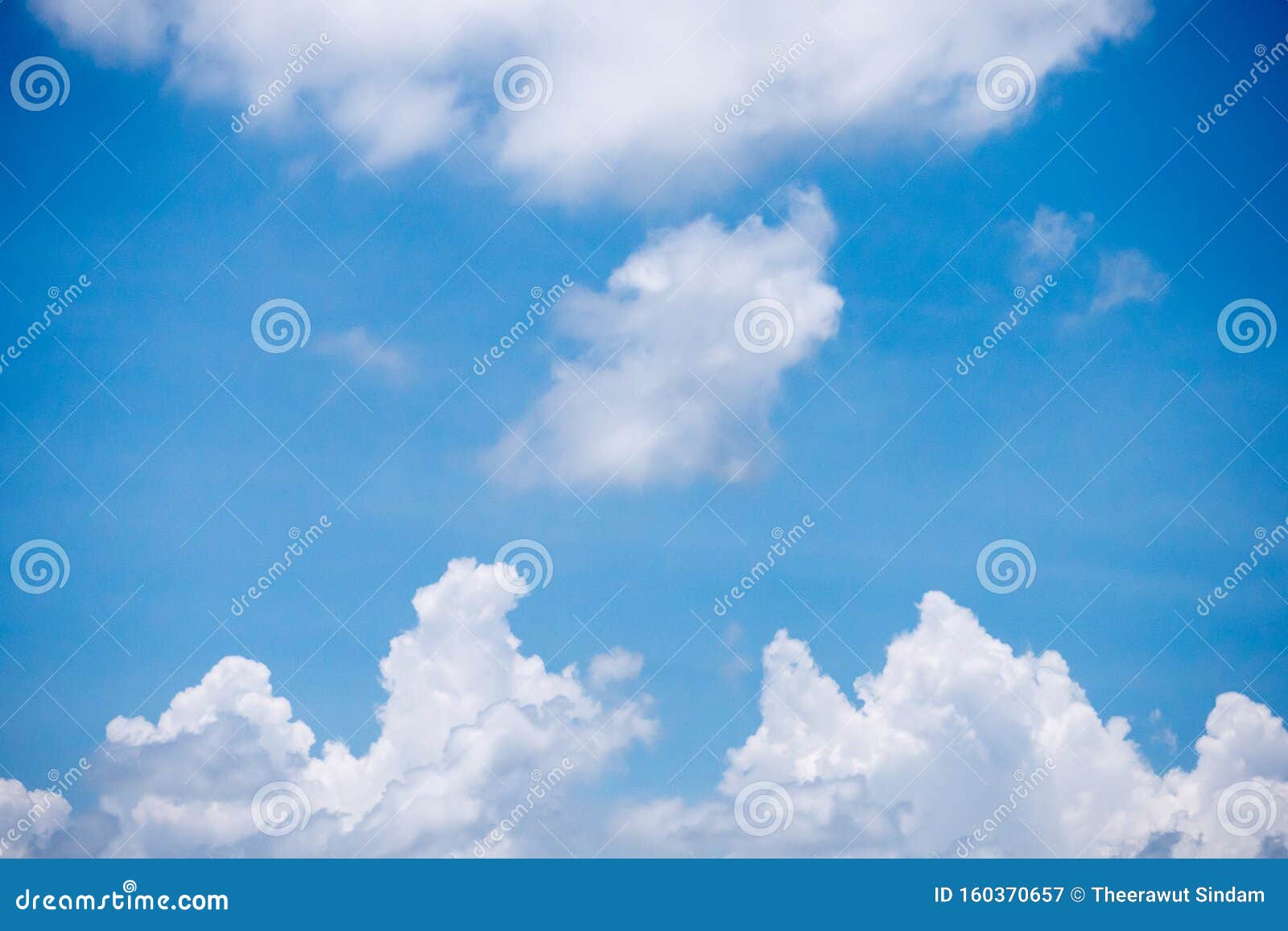 White Clouds in Blue Sky on Day Light Stock Image - Image of freedom ...