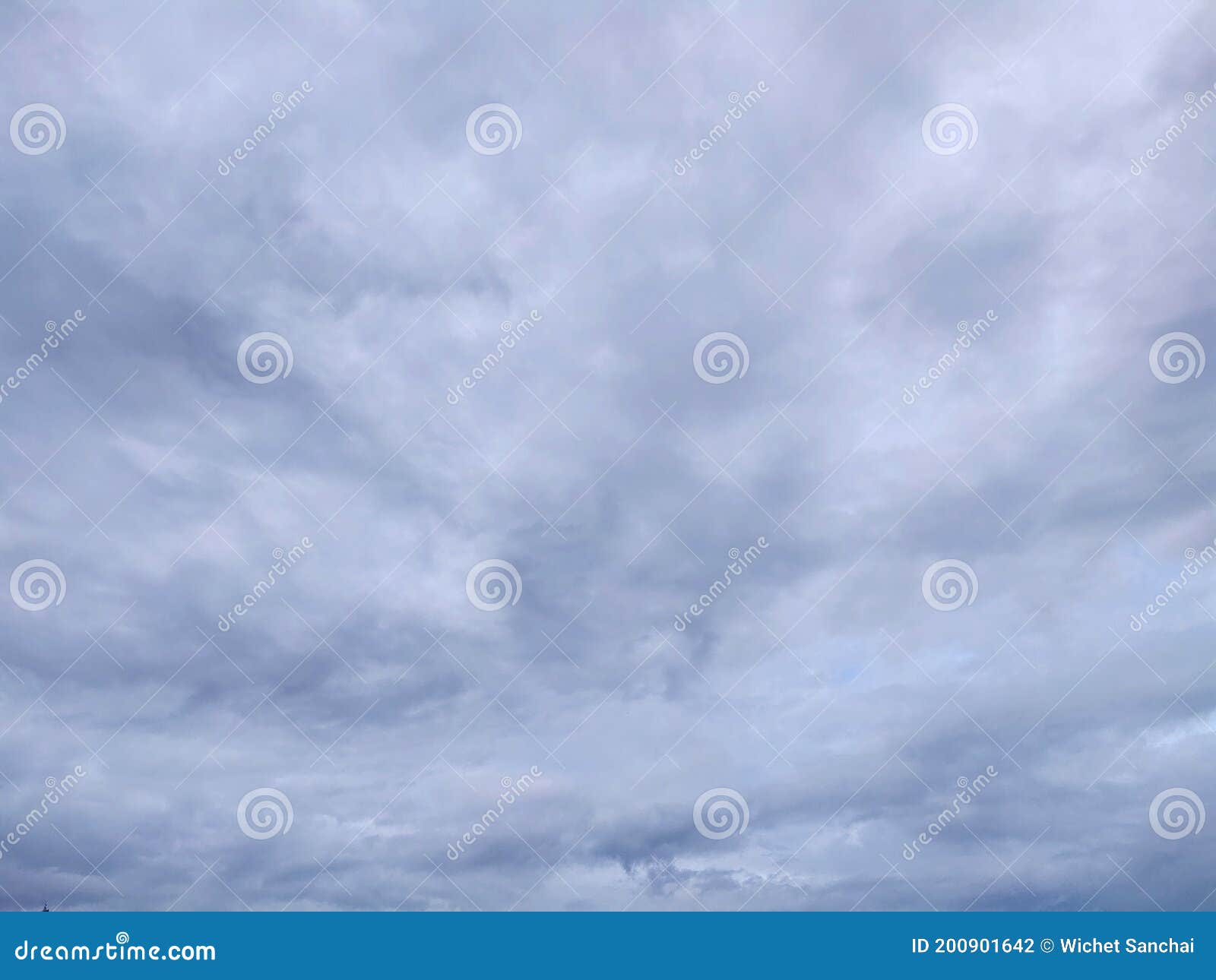 White Clouds Form a Rain Storm Stock Photo - Image of azure, cloud ...