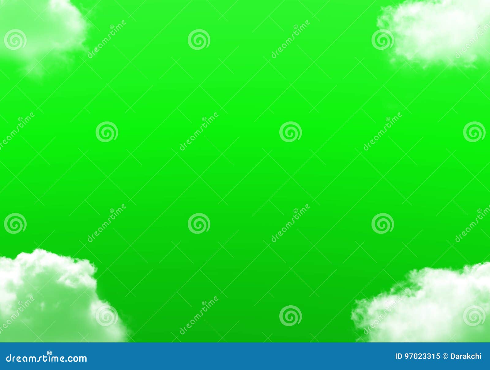 White Clouds Frame Template Stock Illustration - Illustration of ...