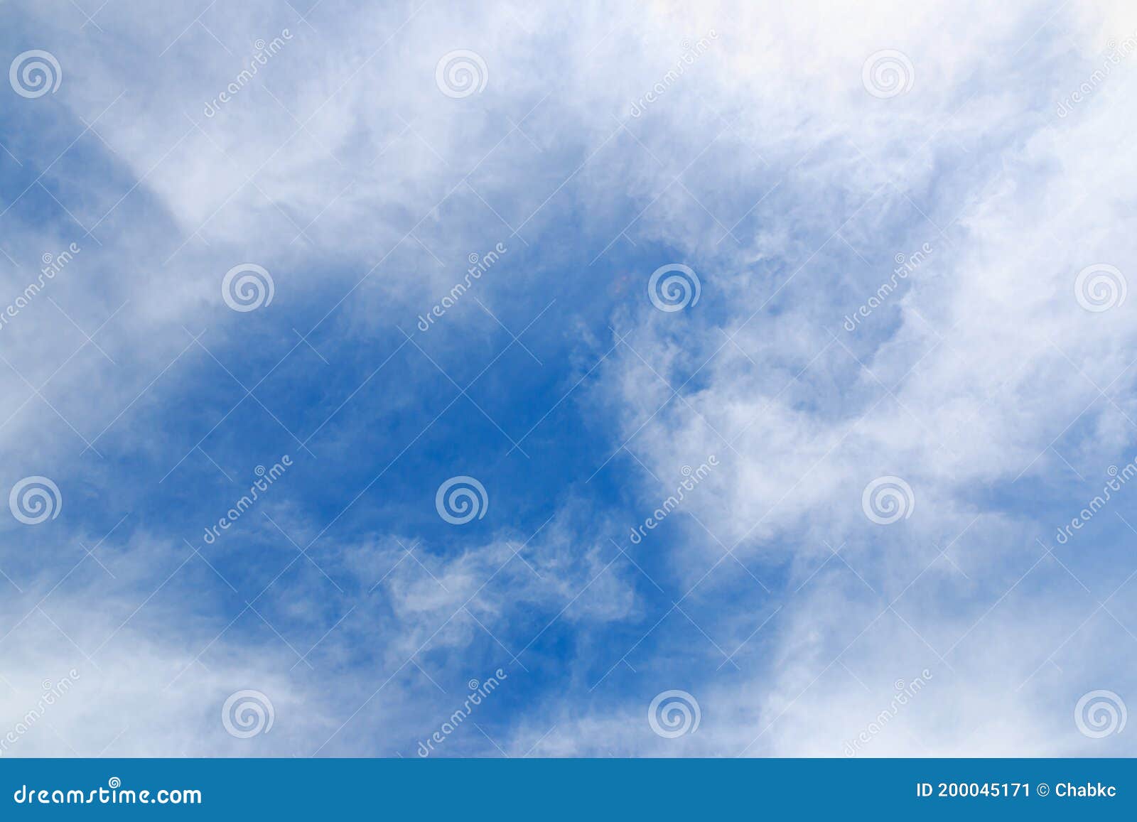 White Clouds on Weather Background Stock Image - Image of scenery ...