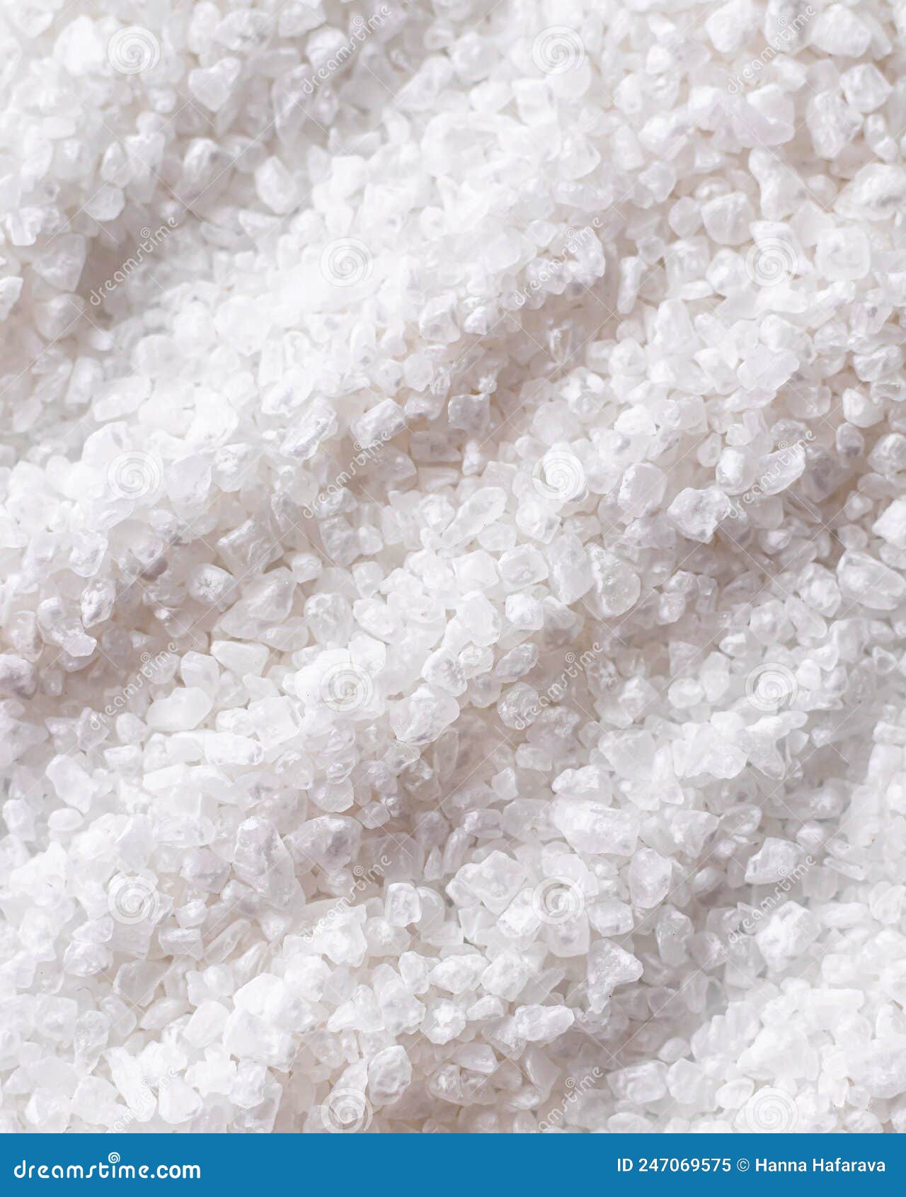 White Coarse Salt Texture Background. Top View Stock Image - Image of ...