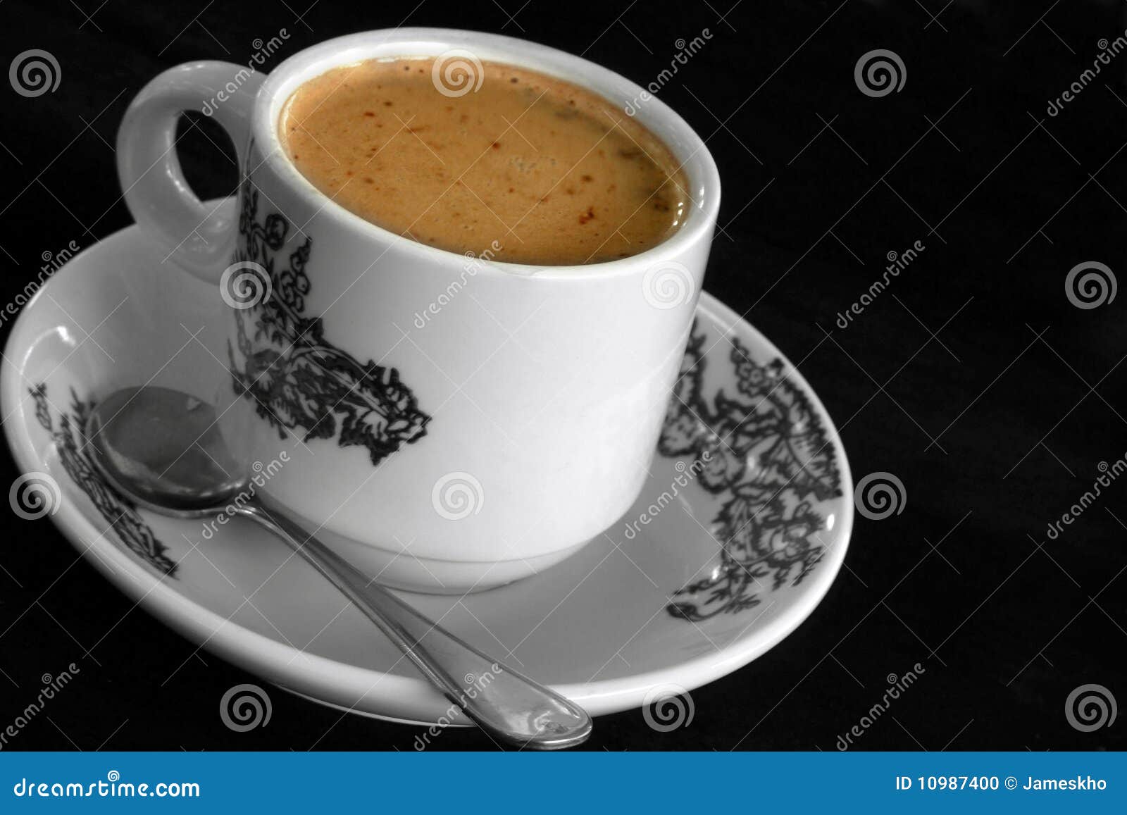 White Coffee stock photo. Image of brown, beverage, breakfast - 10987400