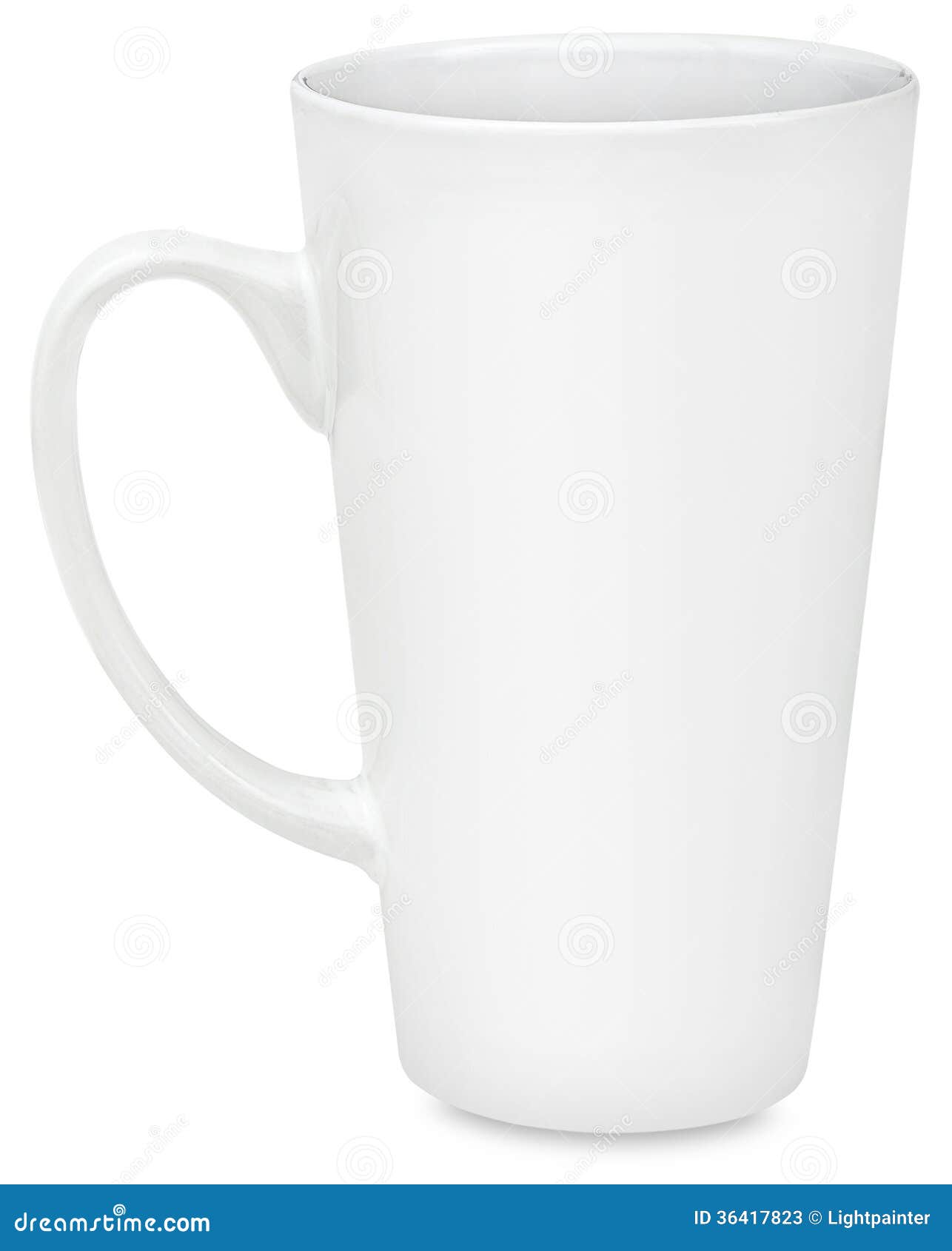 White coffee cup stock image. Image of clipping, view - 36417823