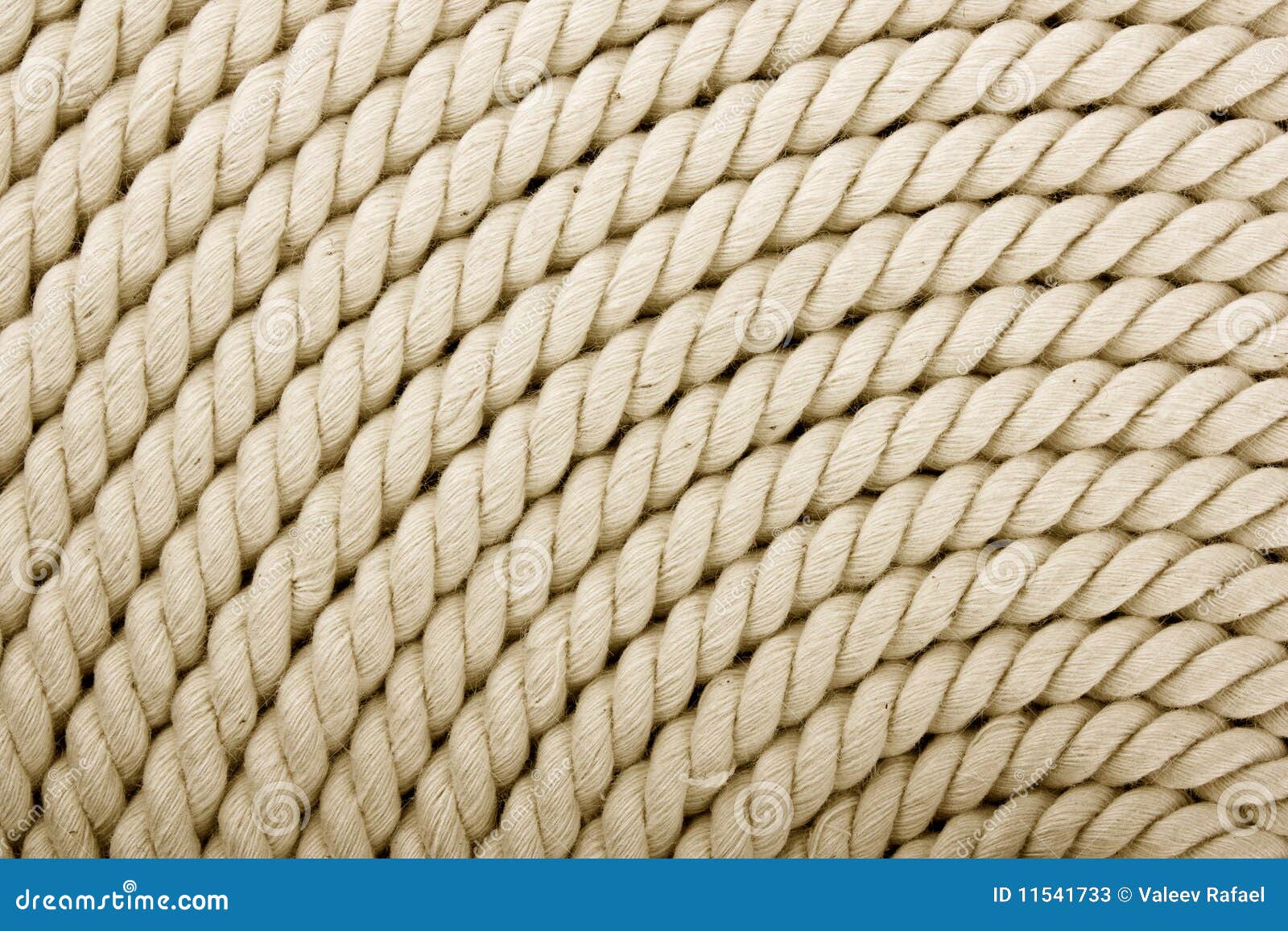 White coiled rope stock image. Image of cord, rope, texture - 11541733