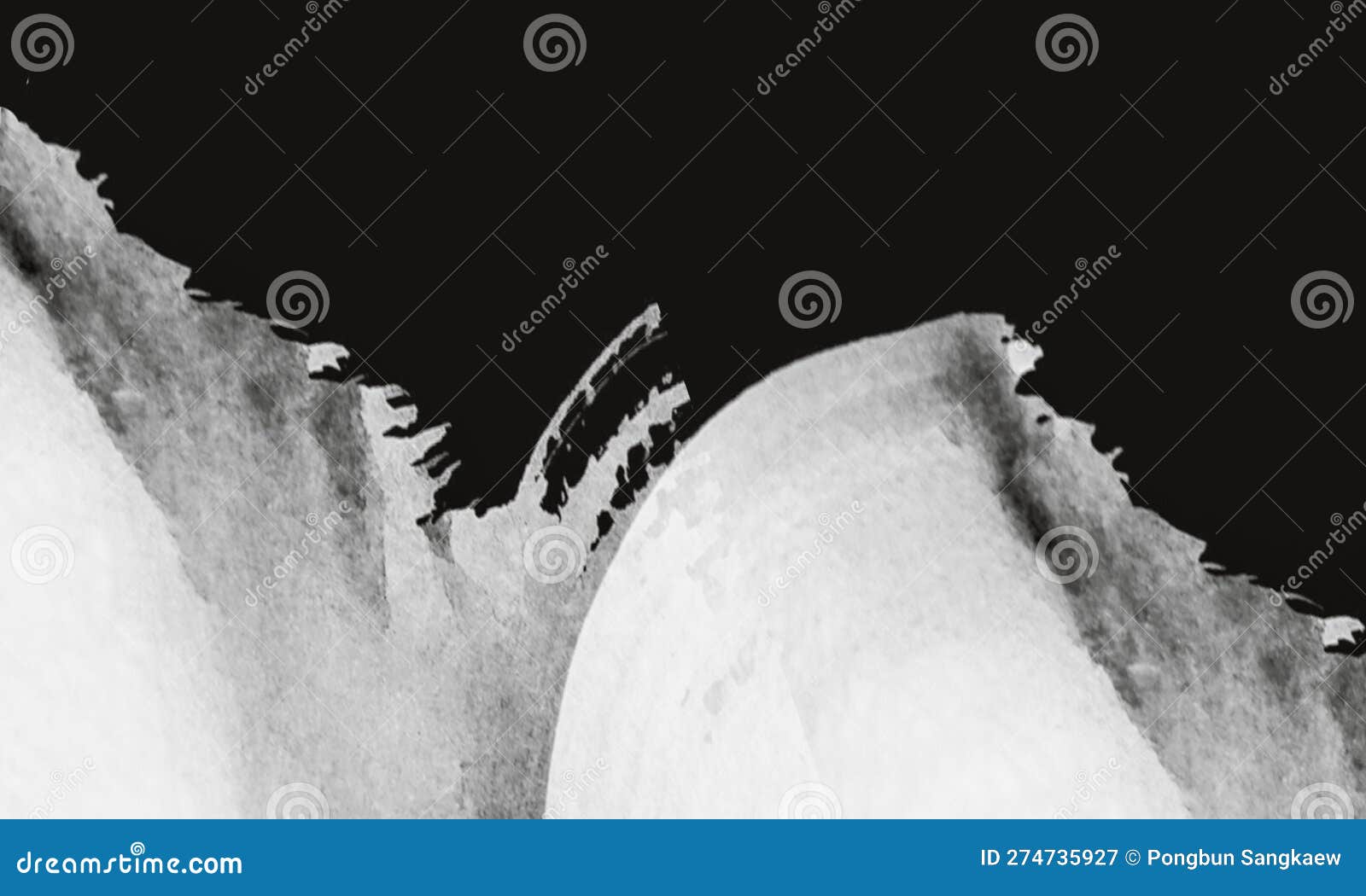 White Color Paint on Black Background Stock Image - Image of asphalt ...