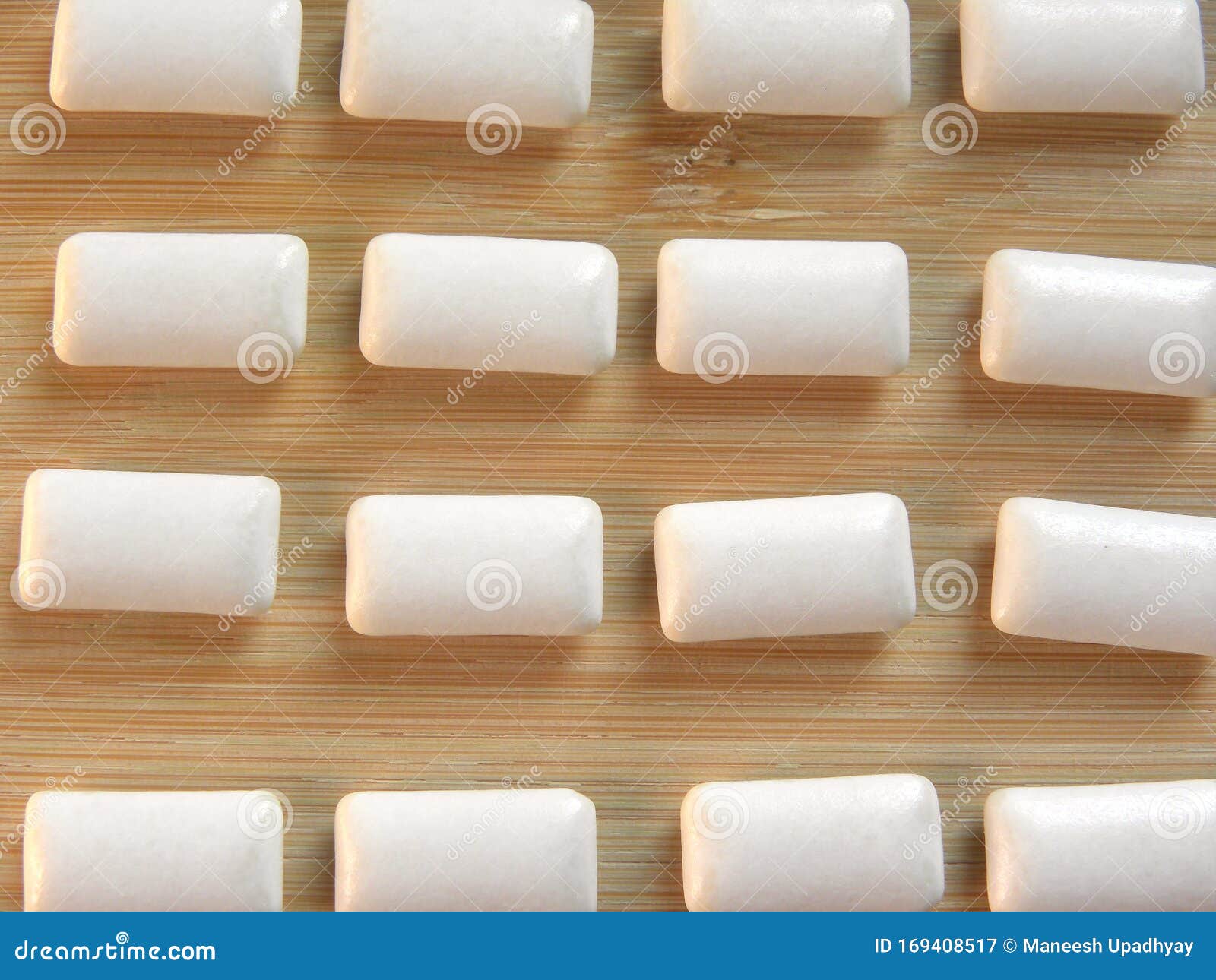 White Chewing gums stock image. Image of healthy, candy - 169408517