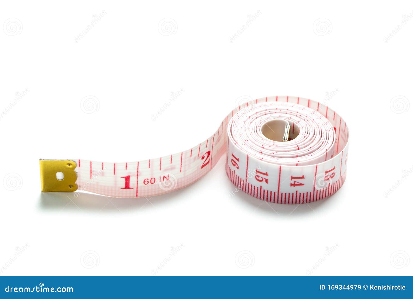 White color tape measure stock image. Image of measuring - 169344979