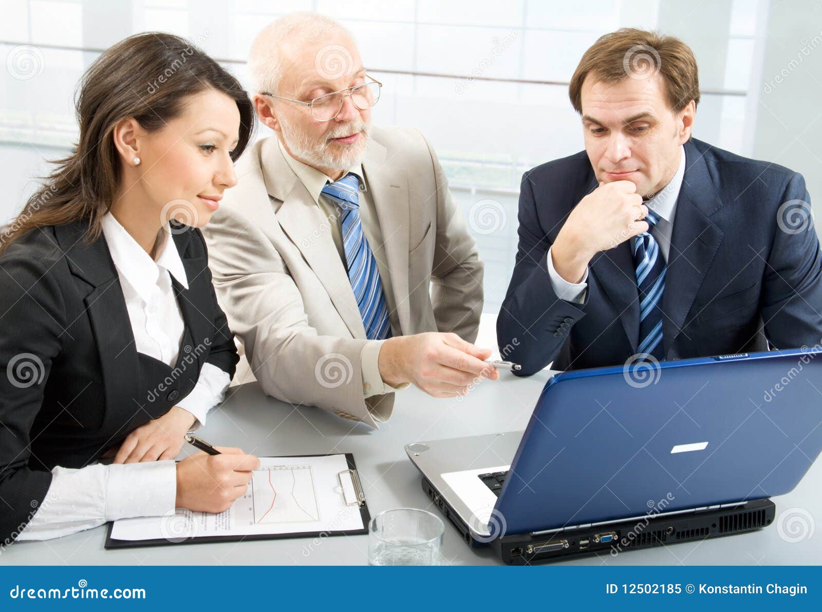 White color worker stock image. Image of male, looking - 12502185