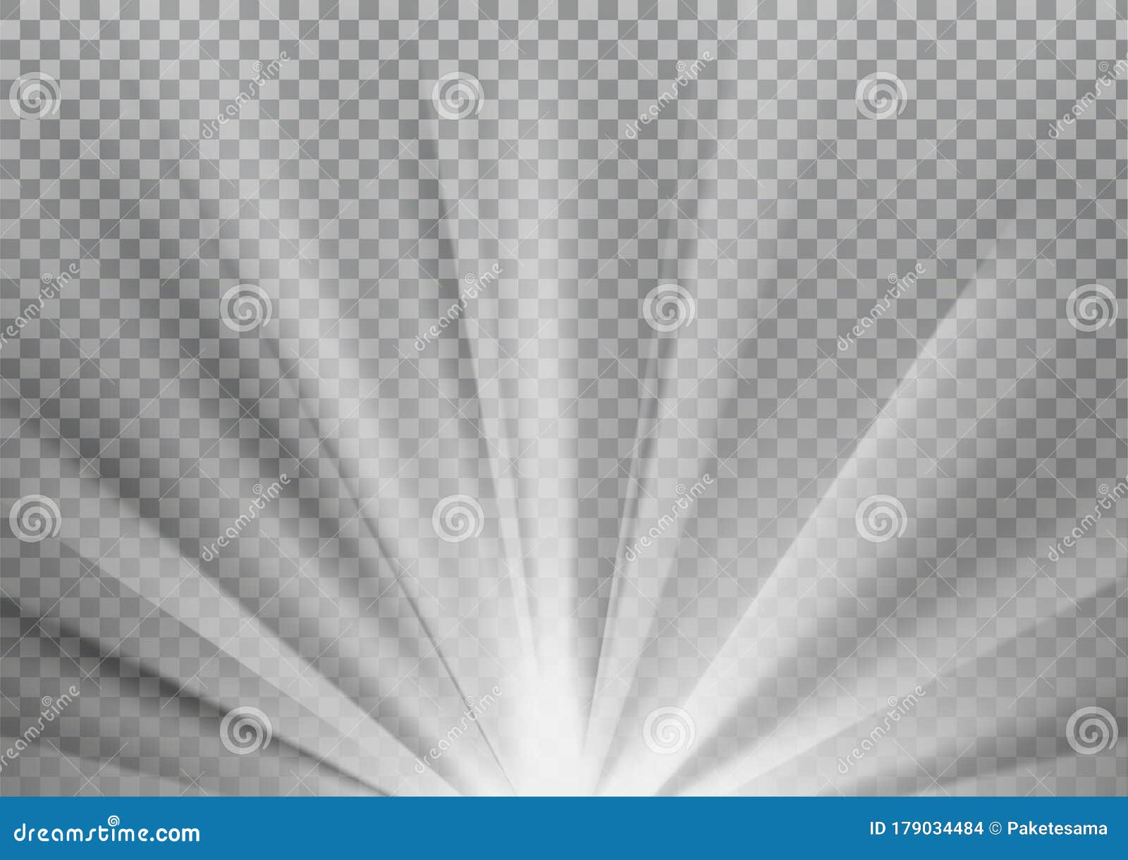 White Colored Rays with Color Spectrum Flare Stock Illustration ...