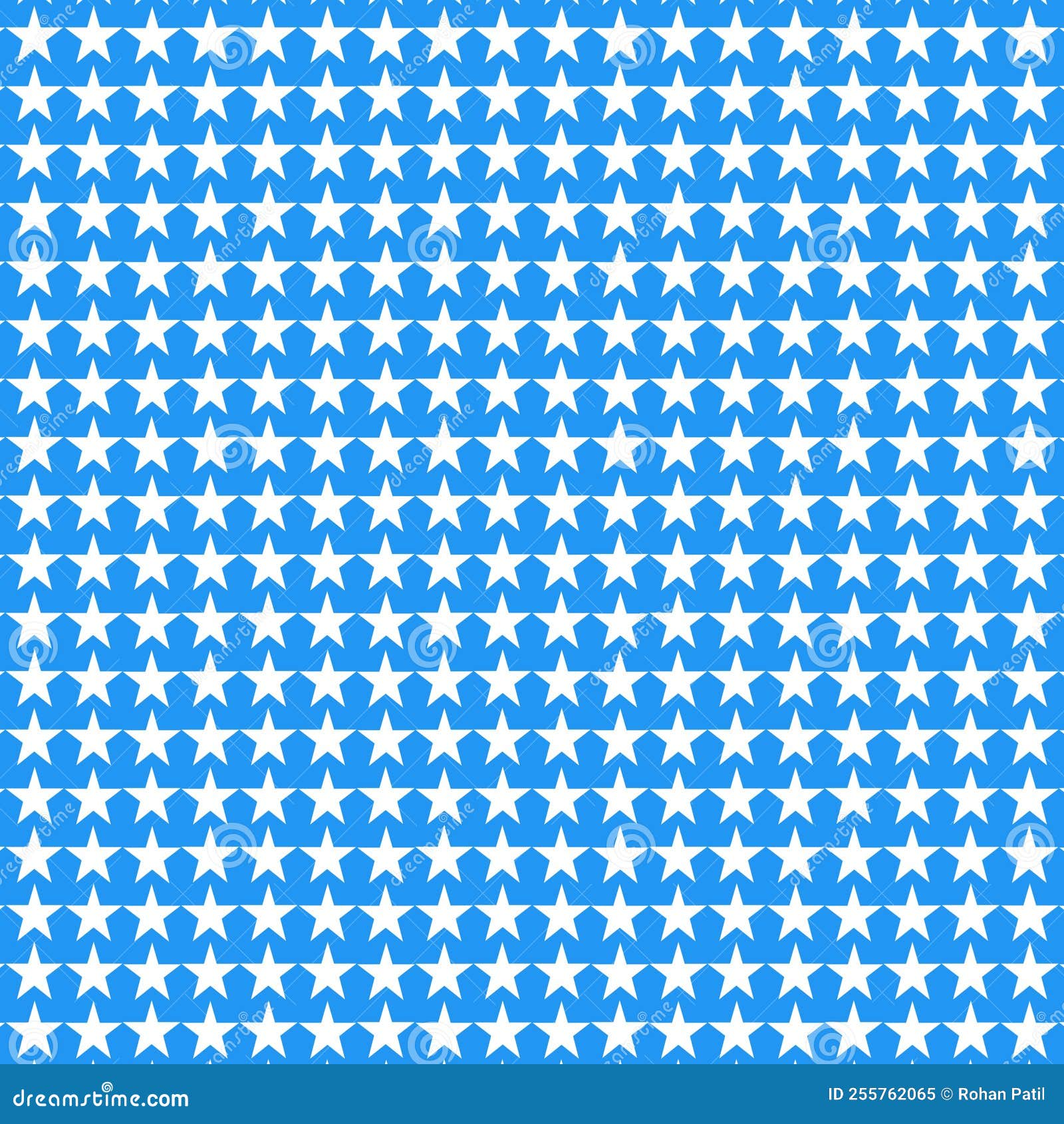 White Colour Star Pattern Background Design Stock Illustration ...