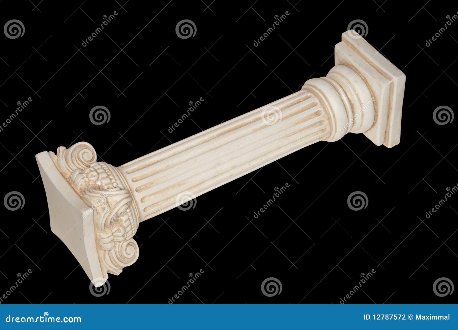 White column stock photo. Image of architectural, background - 12787572