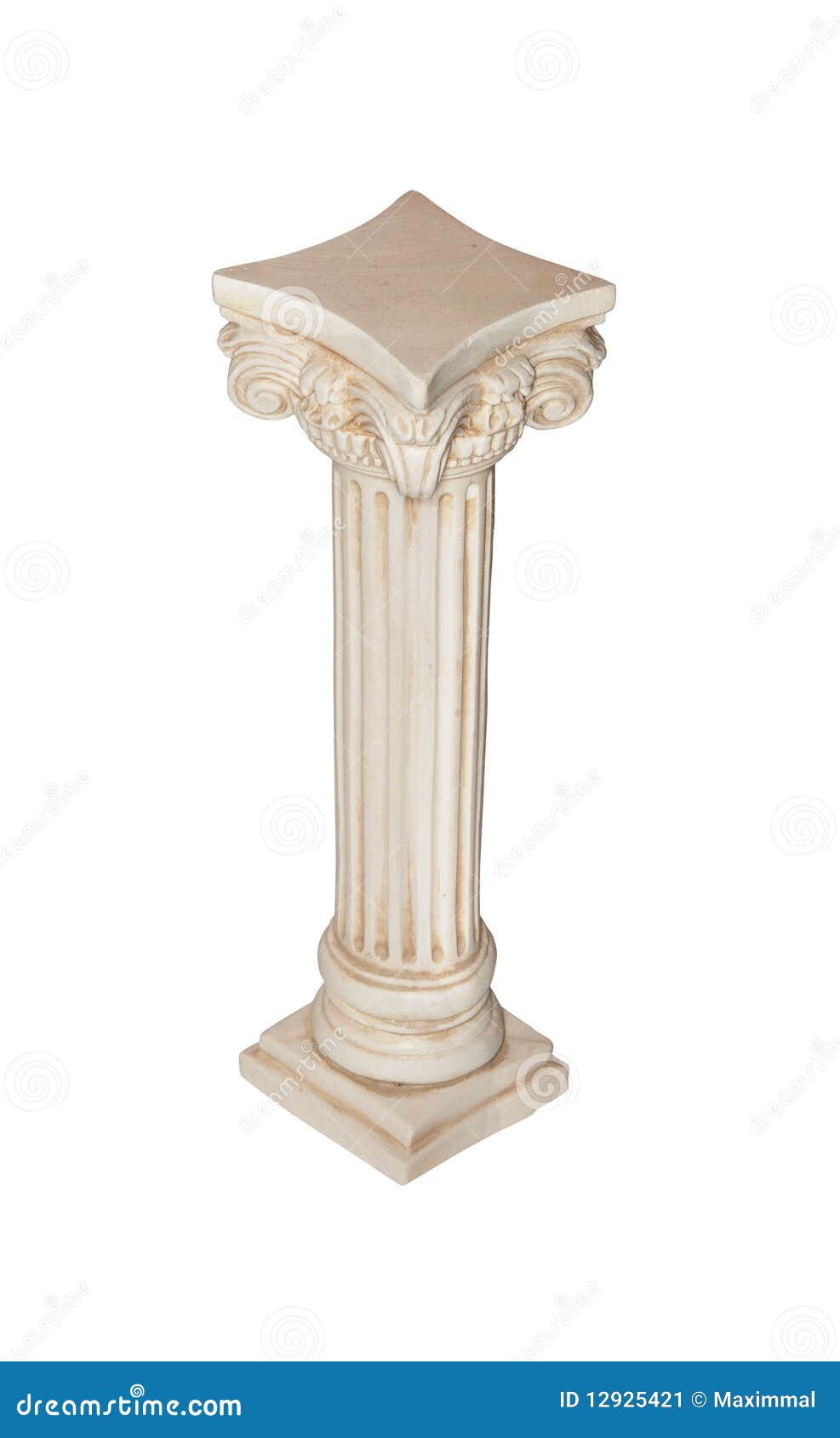 White column stock image. Image of architectural, acropolis - 12925421