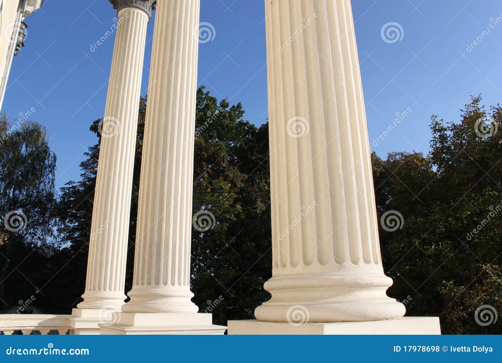 White columns stock photo. Image of colonnade, eras, architecture ...