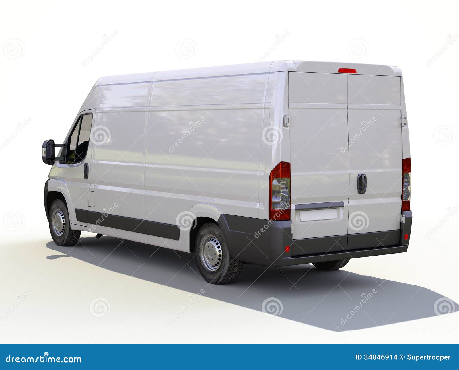 White Commercial Long Haul Freight Big Rig Semi Truck Transporting ...