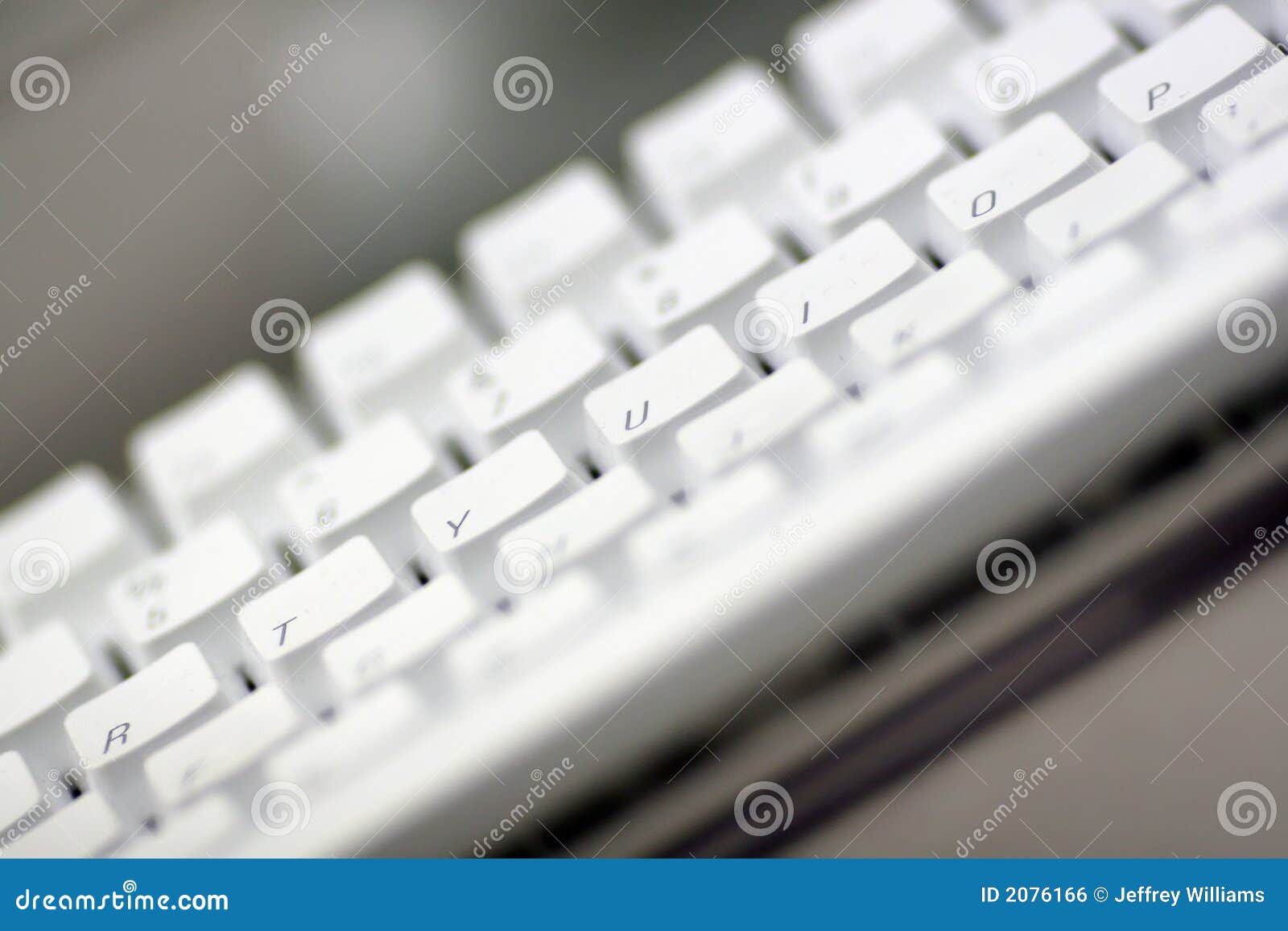 White Computer Keyboard stock photo. Image of device, work - 2076166
