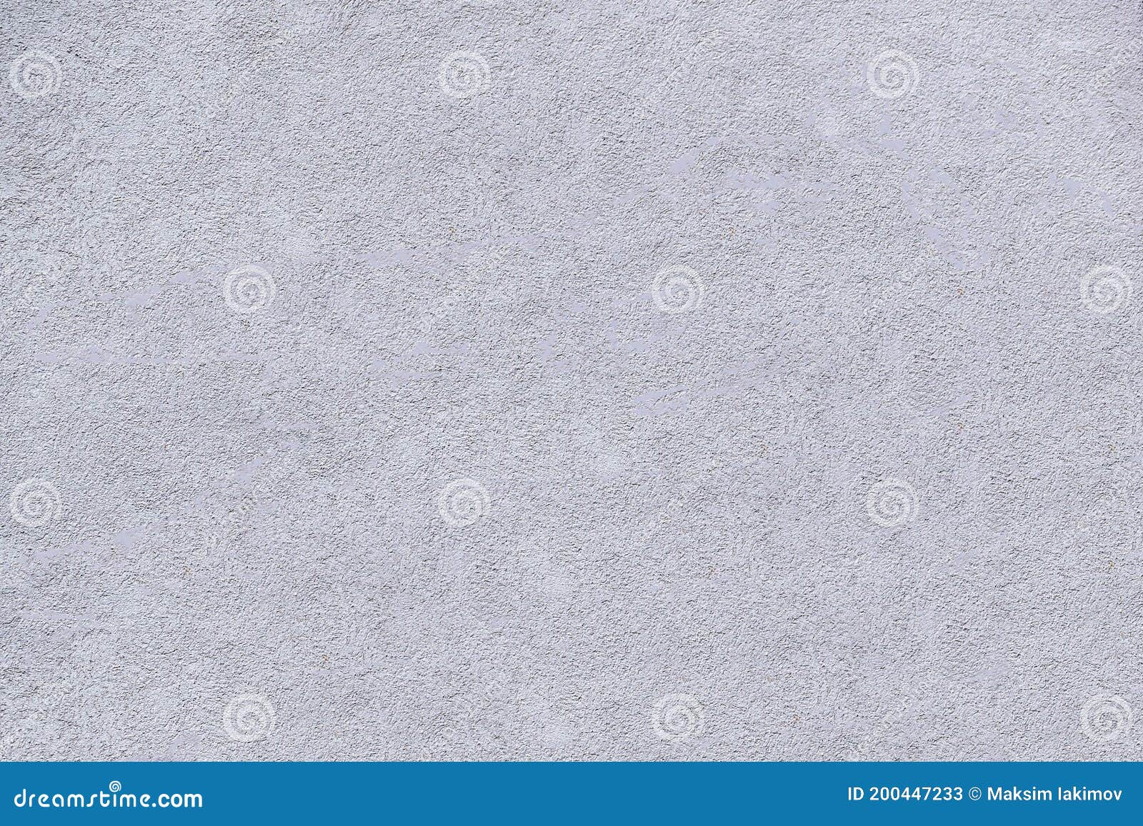 The Wall is Plastered with Light Gray Plaster Stock Image - Image of ...
