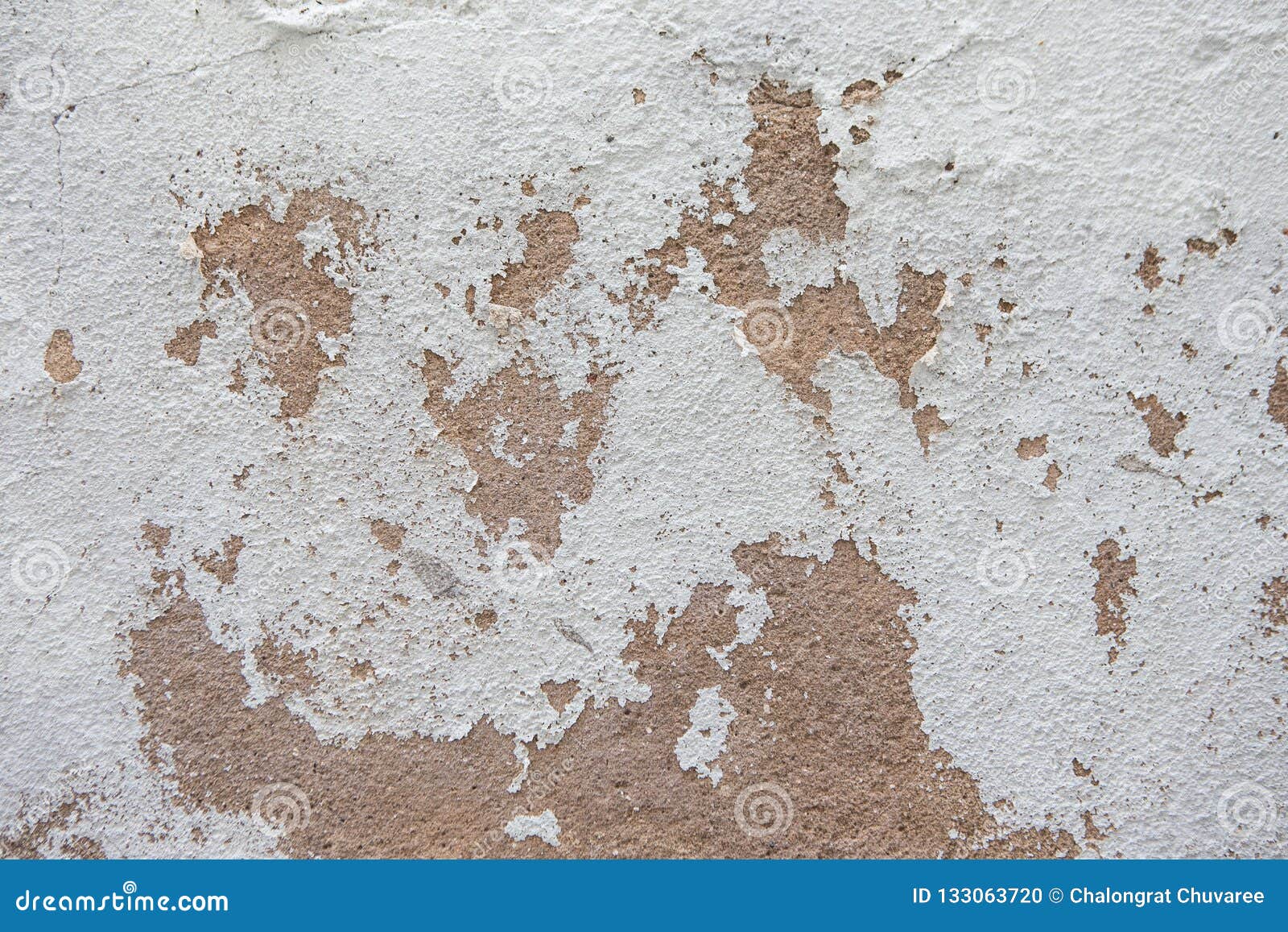 White Concrete Wall Abrasion Stock Photo - Image of aged, abrasion ...