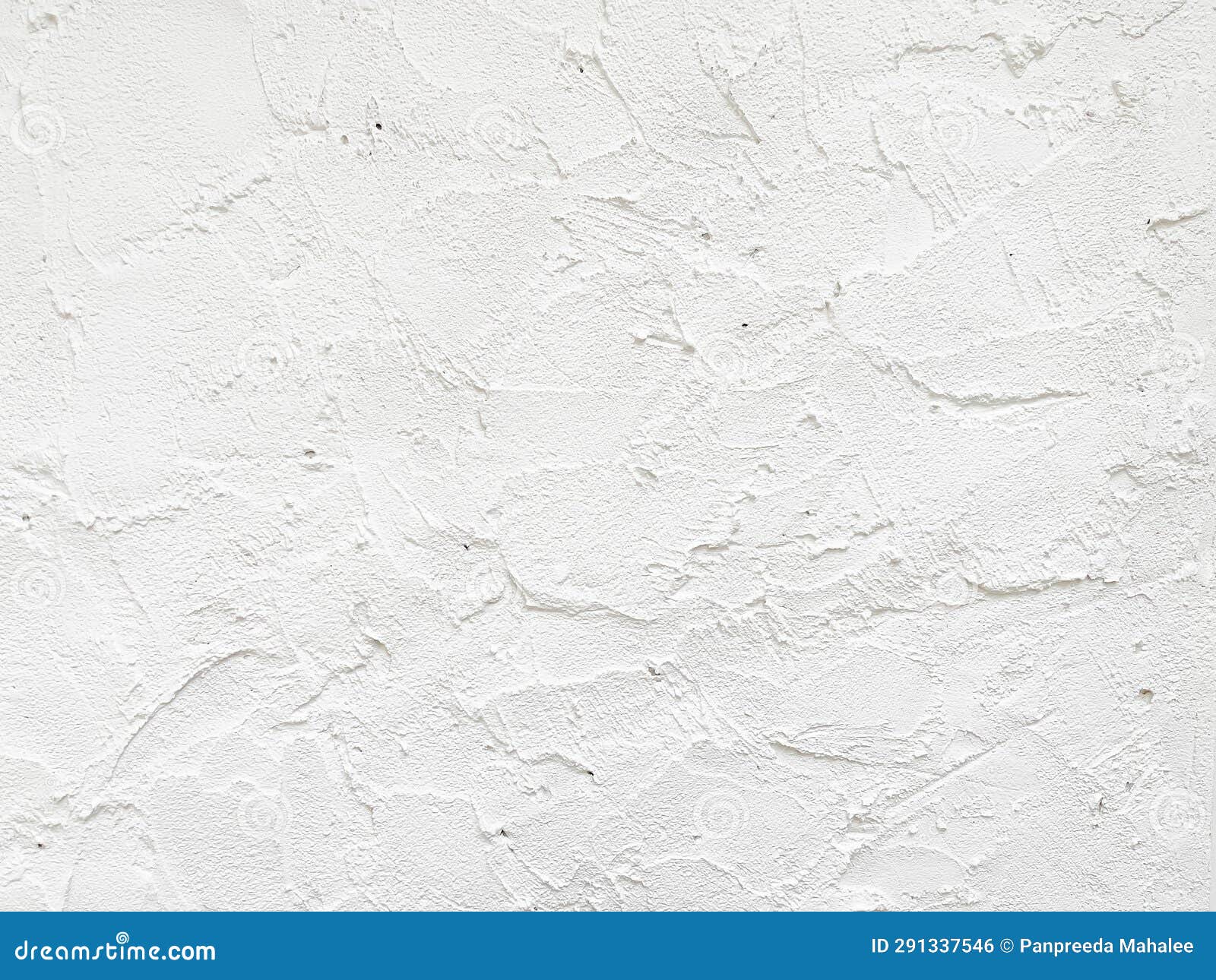 White Concrete Wall Being Plastered for Texture Background Abstract ...
