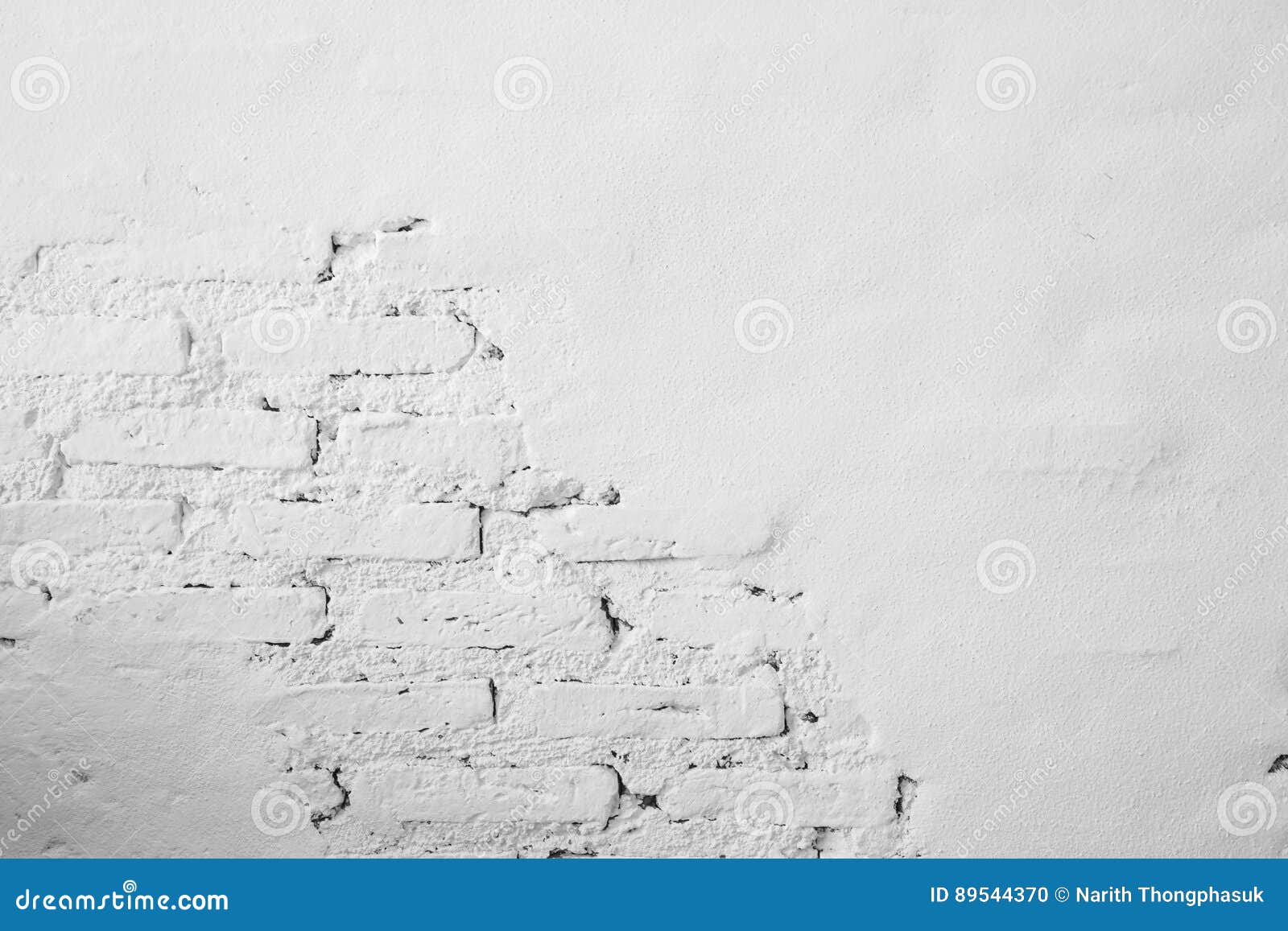 White Concrete Wall - Small Cracks on the Surface Background Stock ...