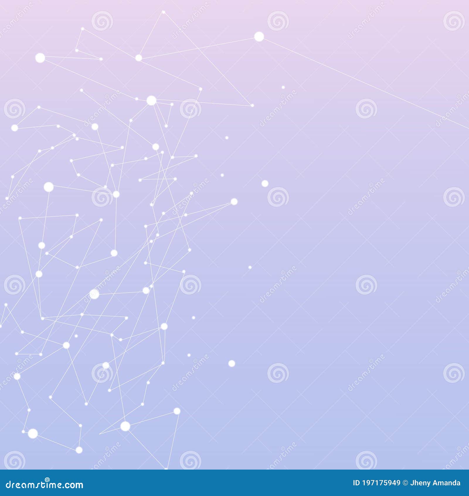 Interlinked Nodes And Glowing Lines Ai Generated Background Image ...