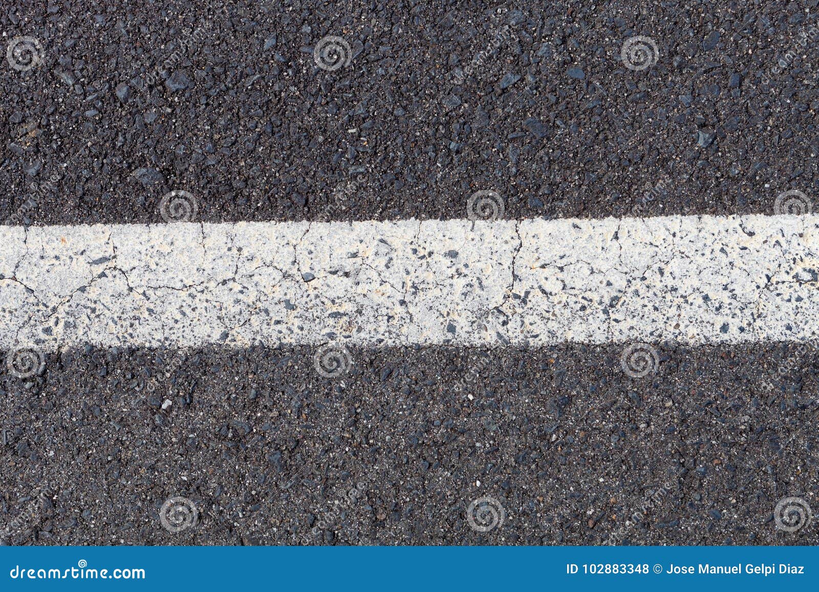 White Continuous Line on a Grey Road Stock Photo - Image of auto, speed ...