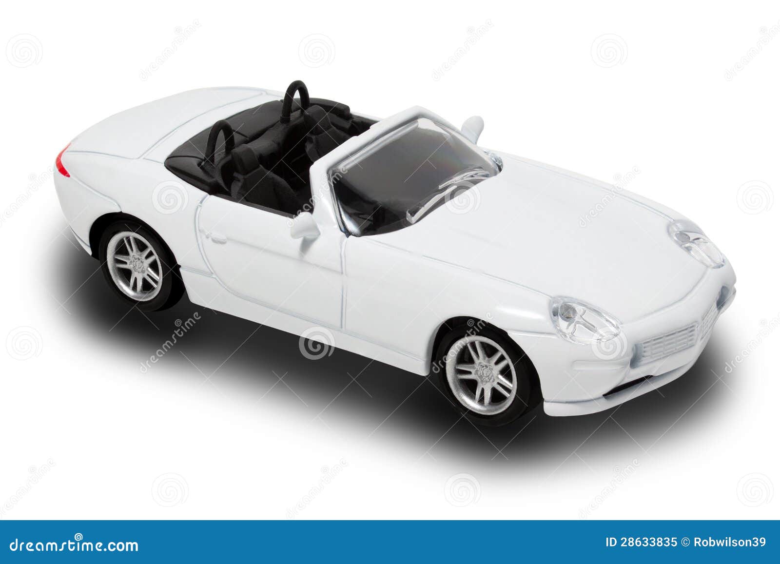 White Convertible stock image. Image of scale, convertible - 28633835
