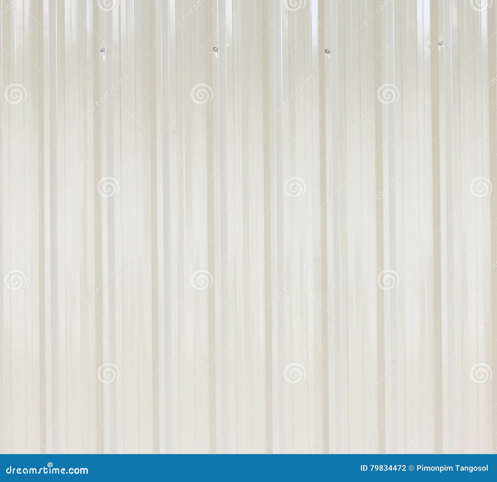 White Corrugated Metal Texture Stock Photo - Image of roofing ...