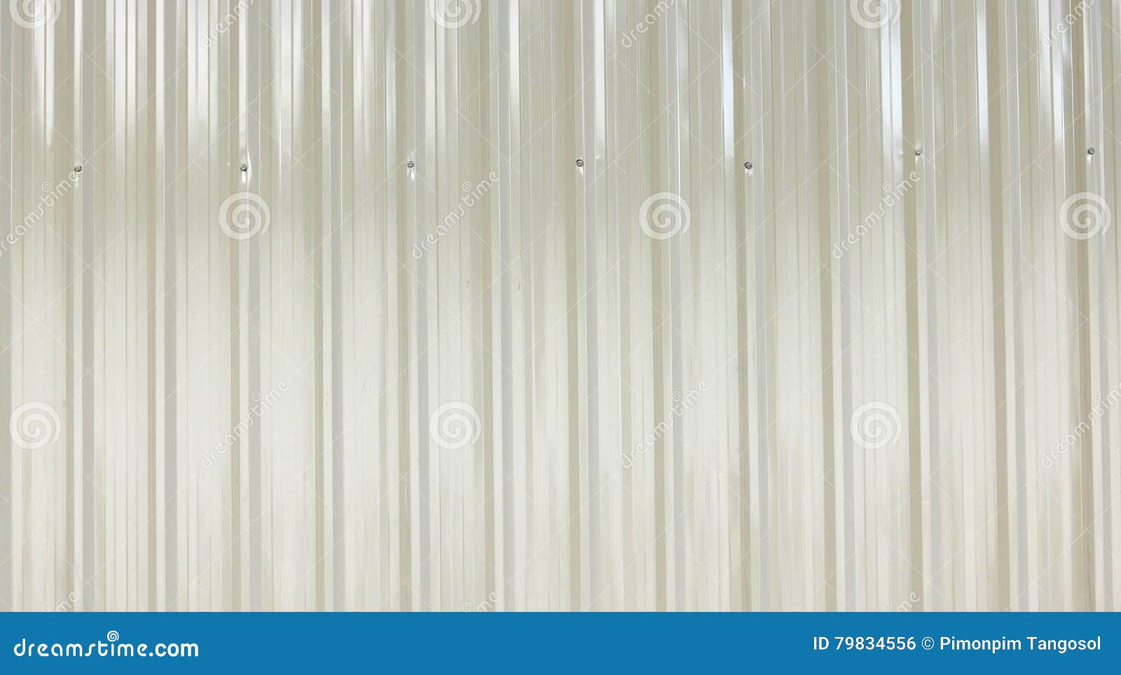 White Corrugated Metal Texture Stock Photo - Image of rolled, material ...